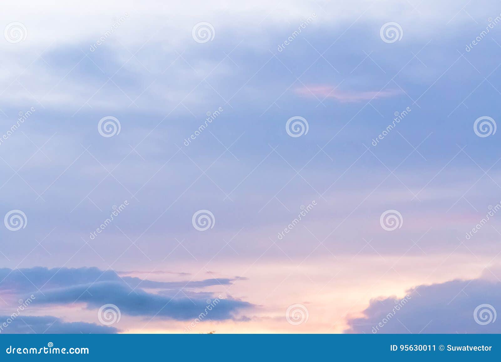 Color through Clouds in the Evening Sky. Stock Image - Image of clouds ...