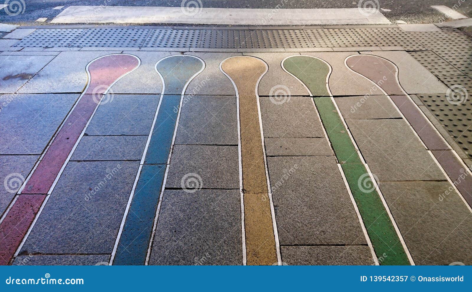 Color coded pathways stock image. Image of pathways - 139542357