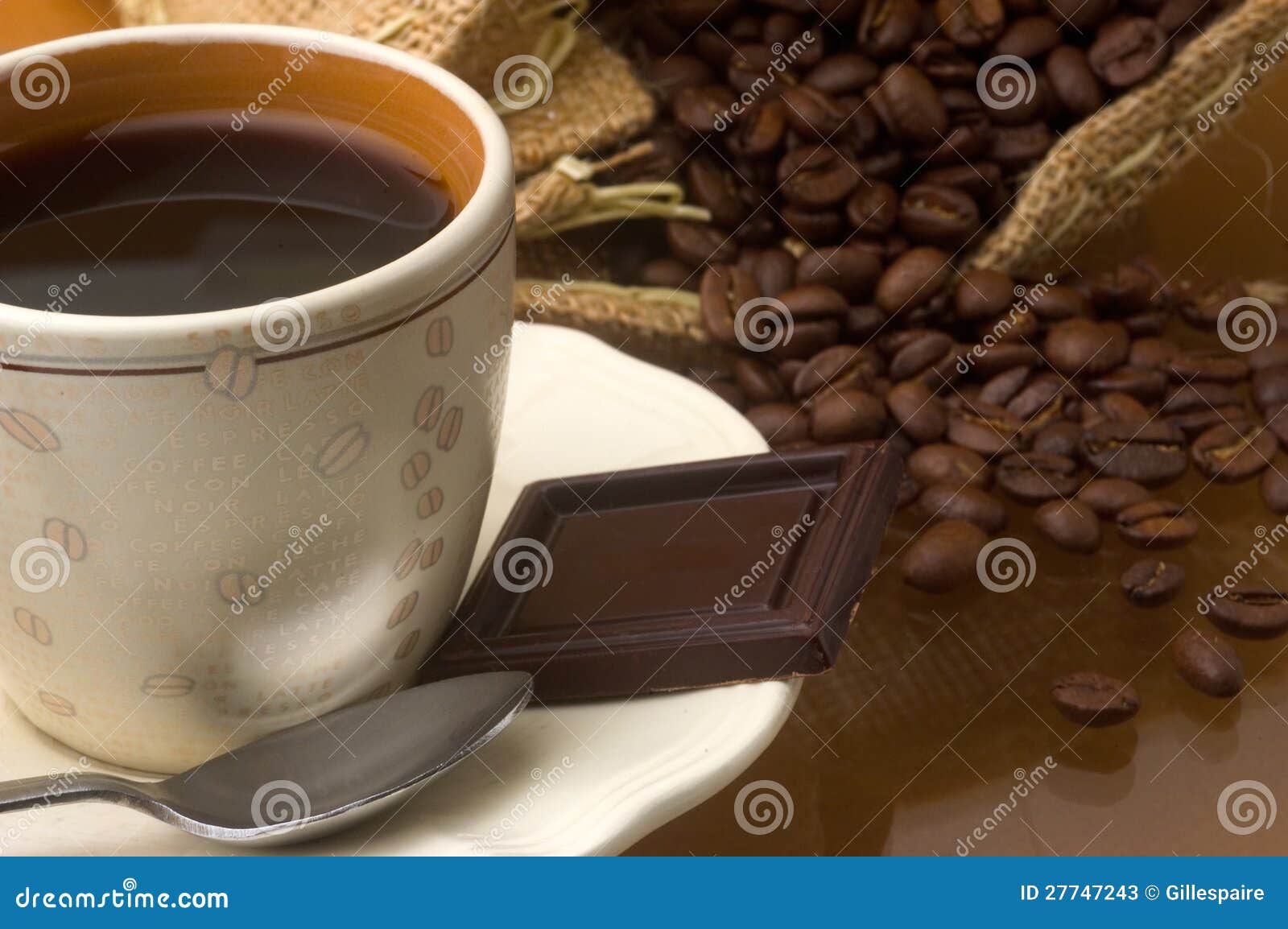 Color coffee stock image. Image of harvest, closeup, espresso - 27747243