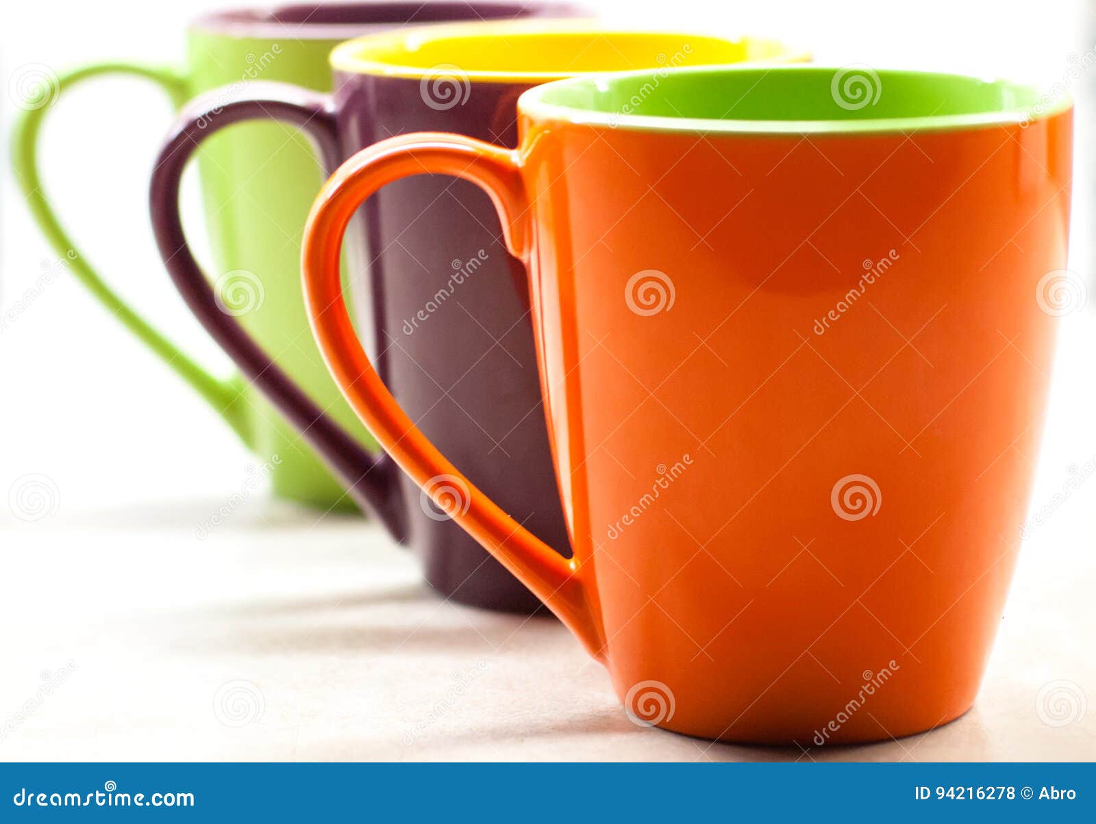 Color Coffee stock photo. Image of mugs, drink, indoor - 94216278