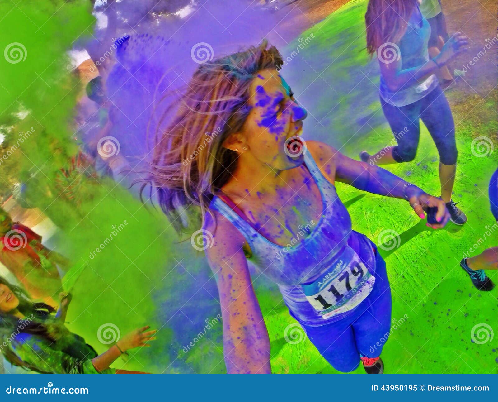 Color editorial image. Image of colorrun, color, excitement - 43950195