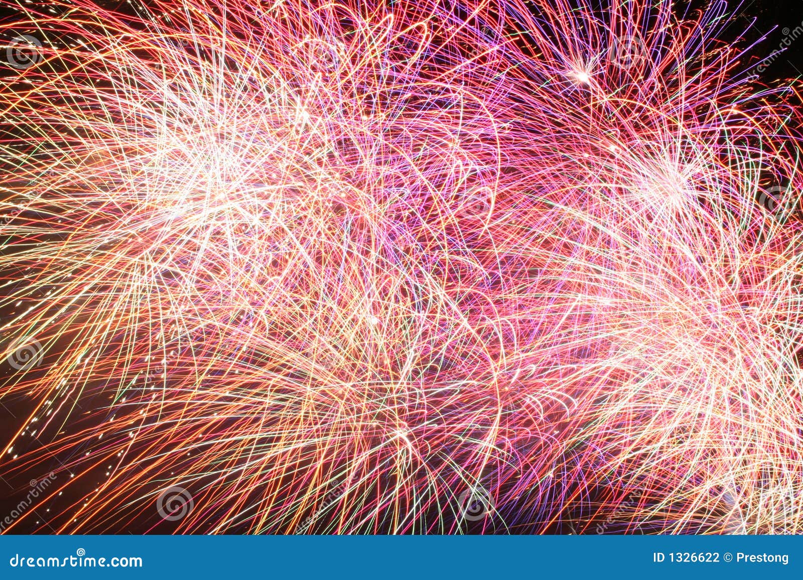Color Confusion, Firework. stock photo. Image of colors - 1326622