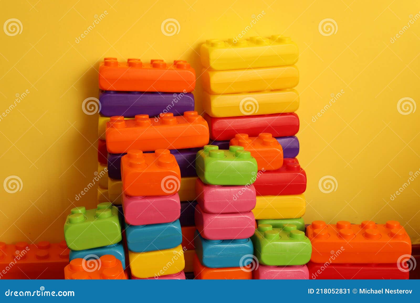 Color Constructor Blocks in Playland, an Entertainment Center Stock ...