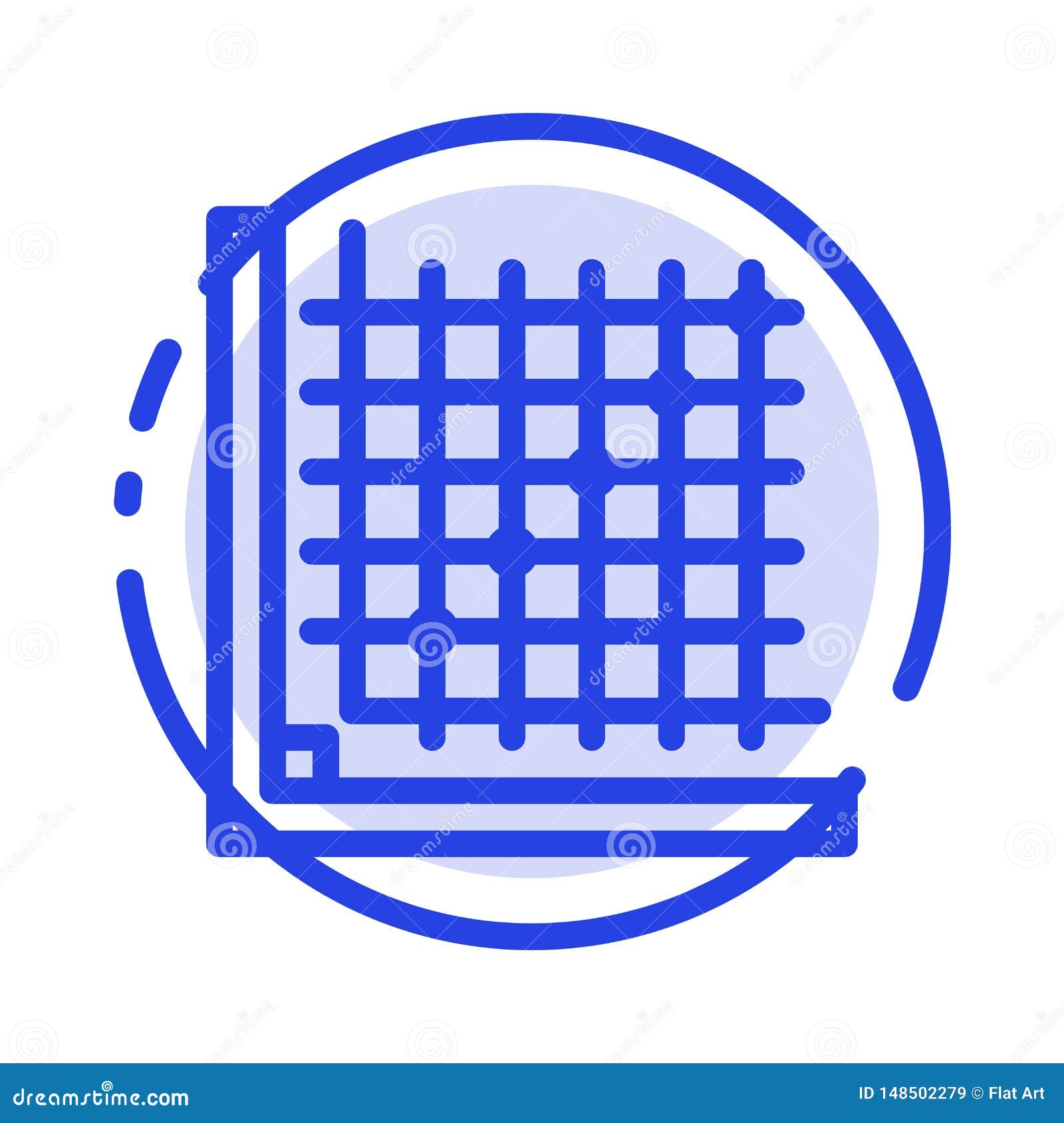 Proofreading Blue Concept Icon. Text Editing, Correction Process Idea ...