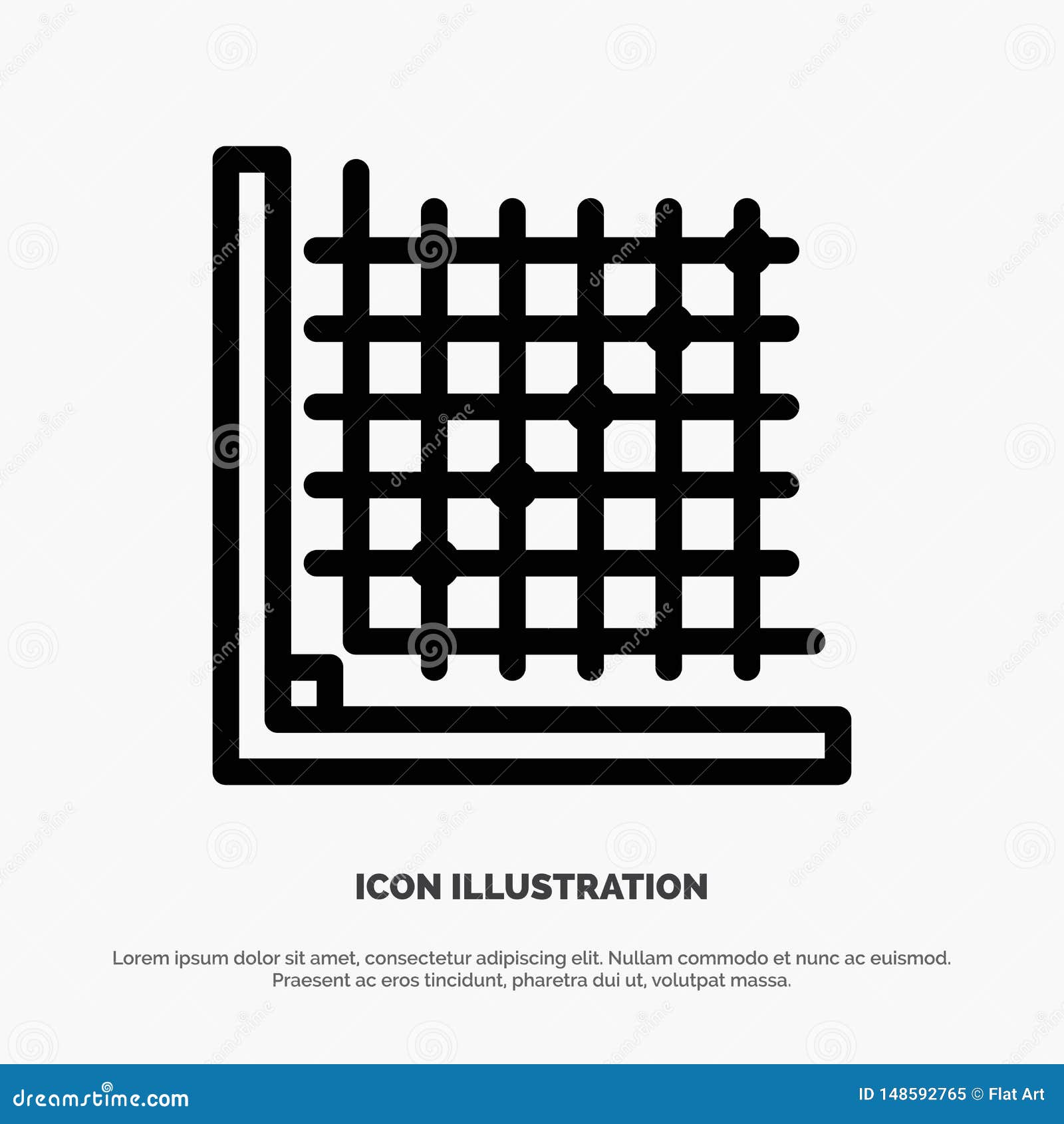 Color, Correction, Edit, Form, Grid Line Icon Vector Stock Vector ...
