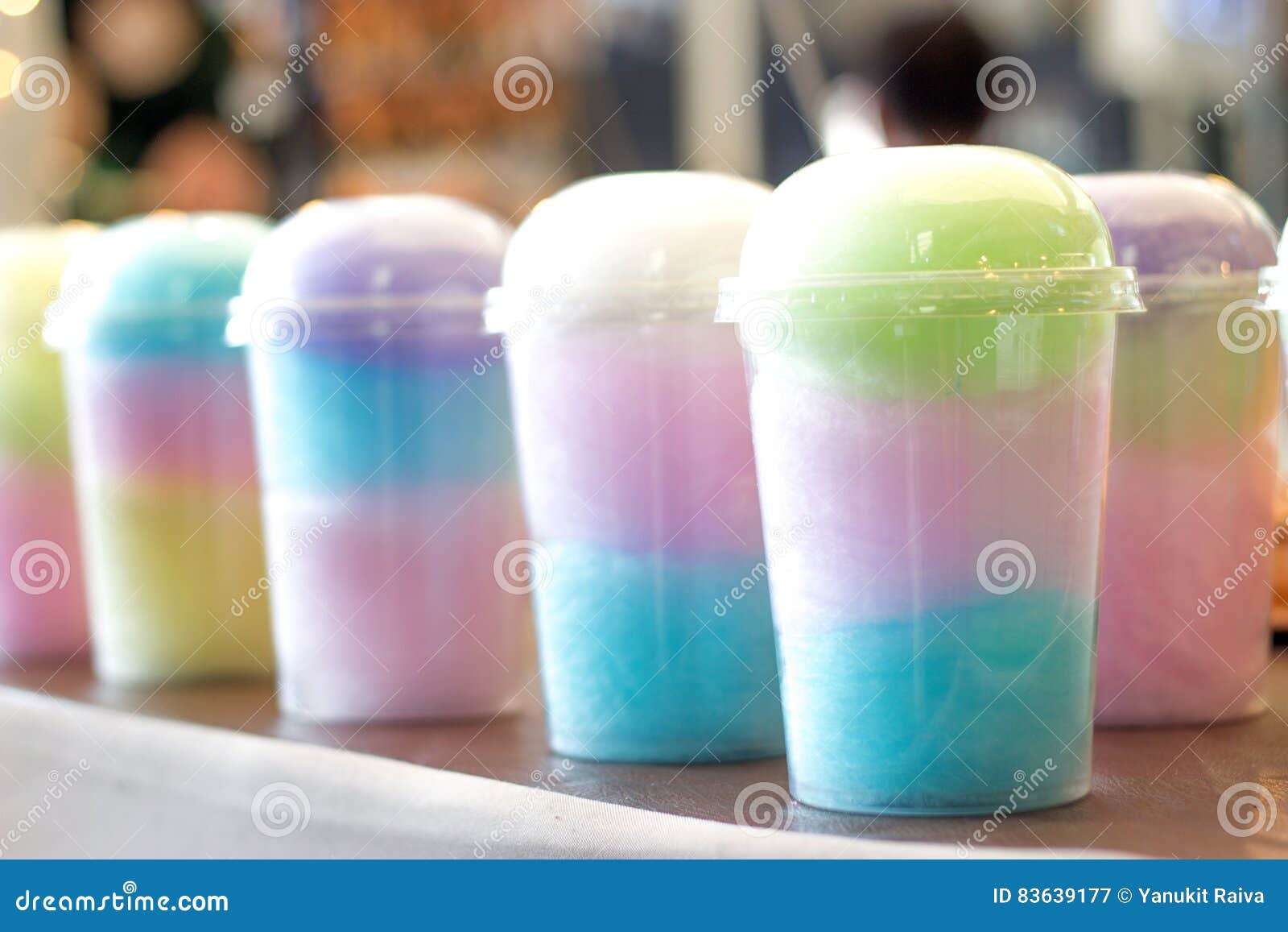 Color Cotton Candy in Package Stock Image - Image of diner, sugar: 83639177