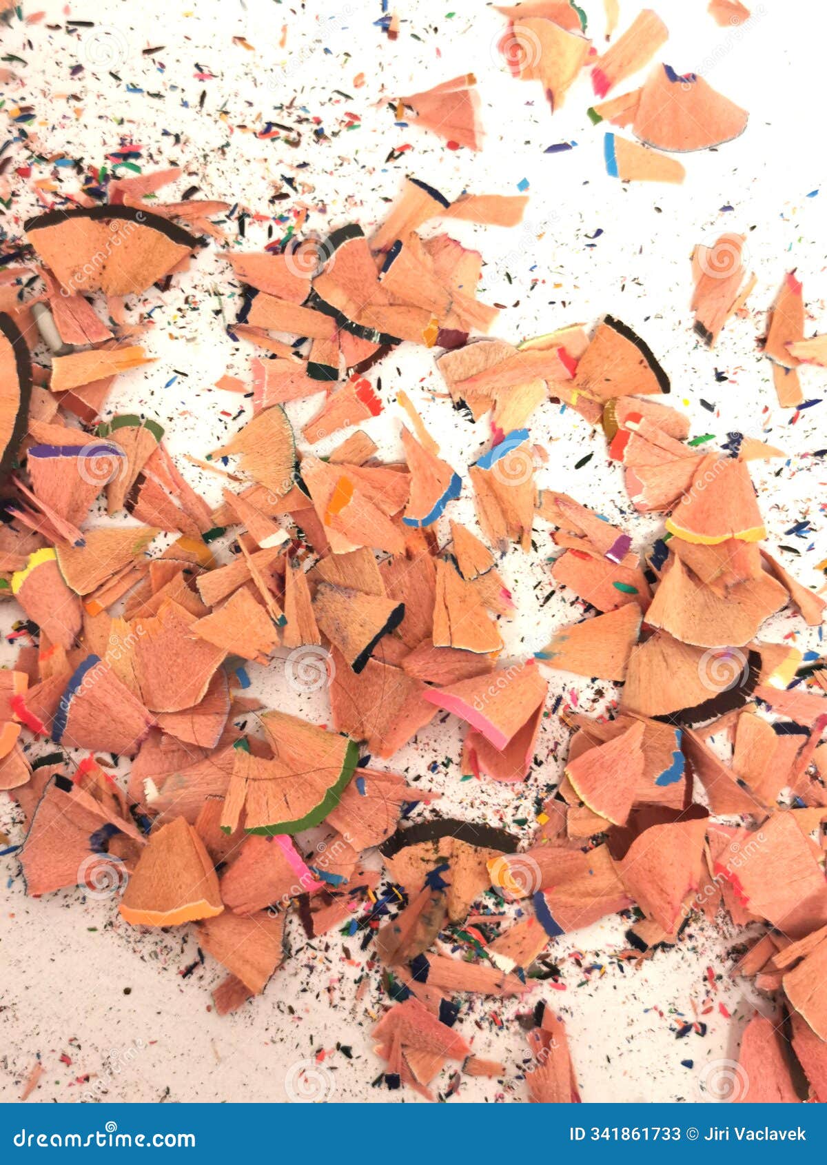 Color Crayon Sharpener Garbage Stock Image - Image of shavings ...