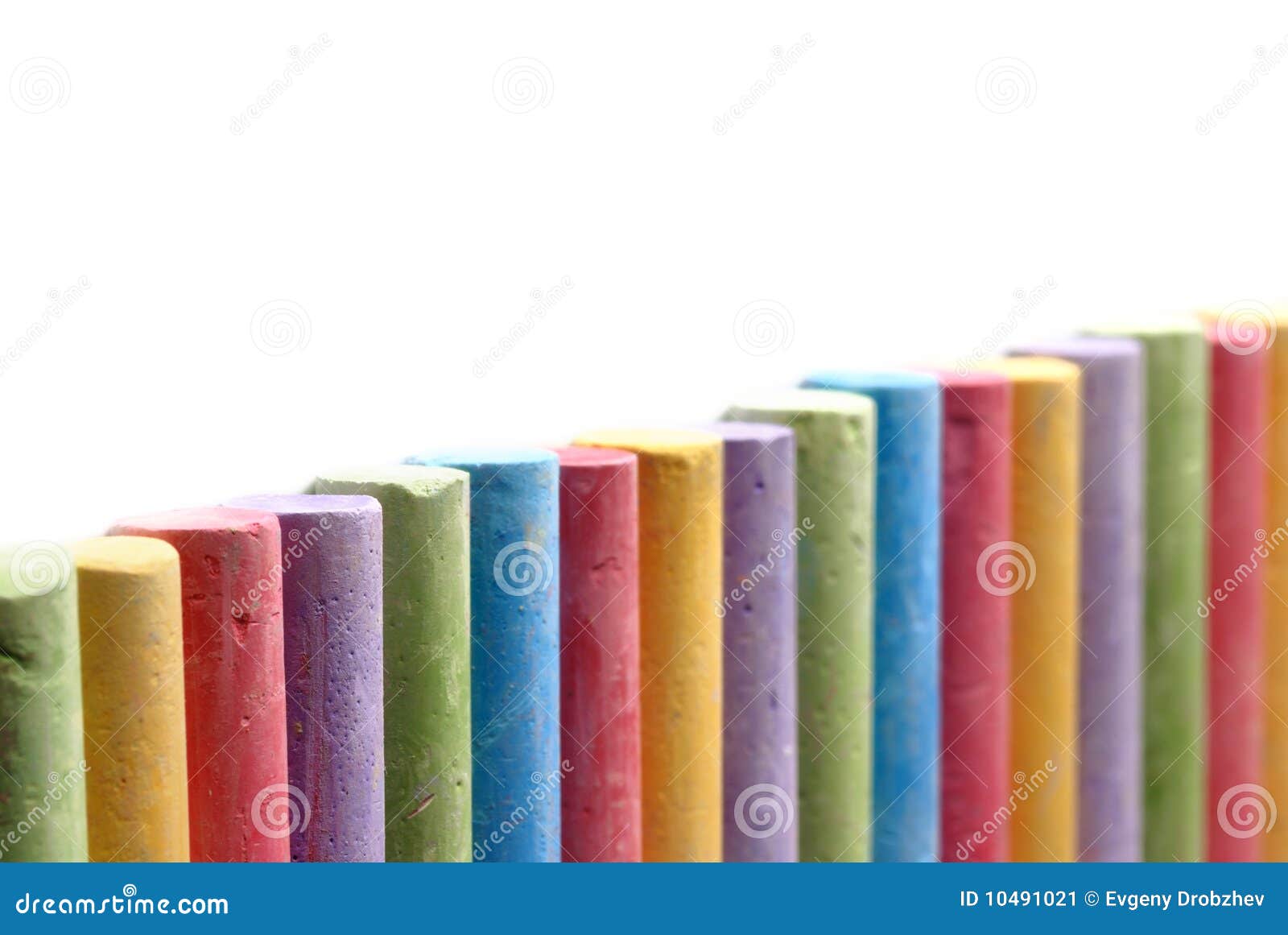Color Crayons Arranged in Line Stock Image - Image of colours, line ...