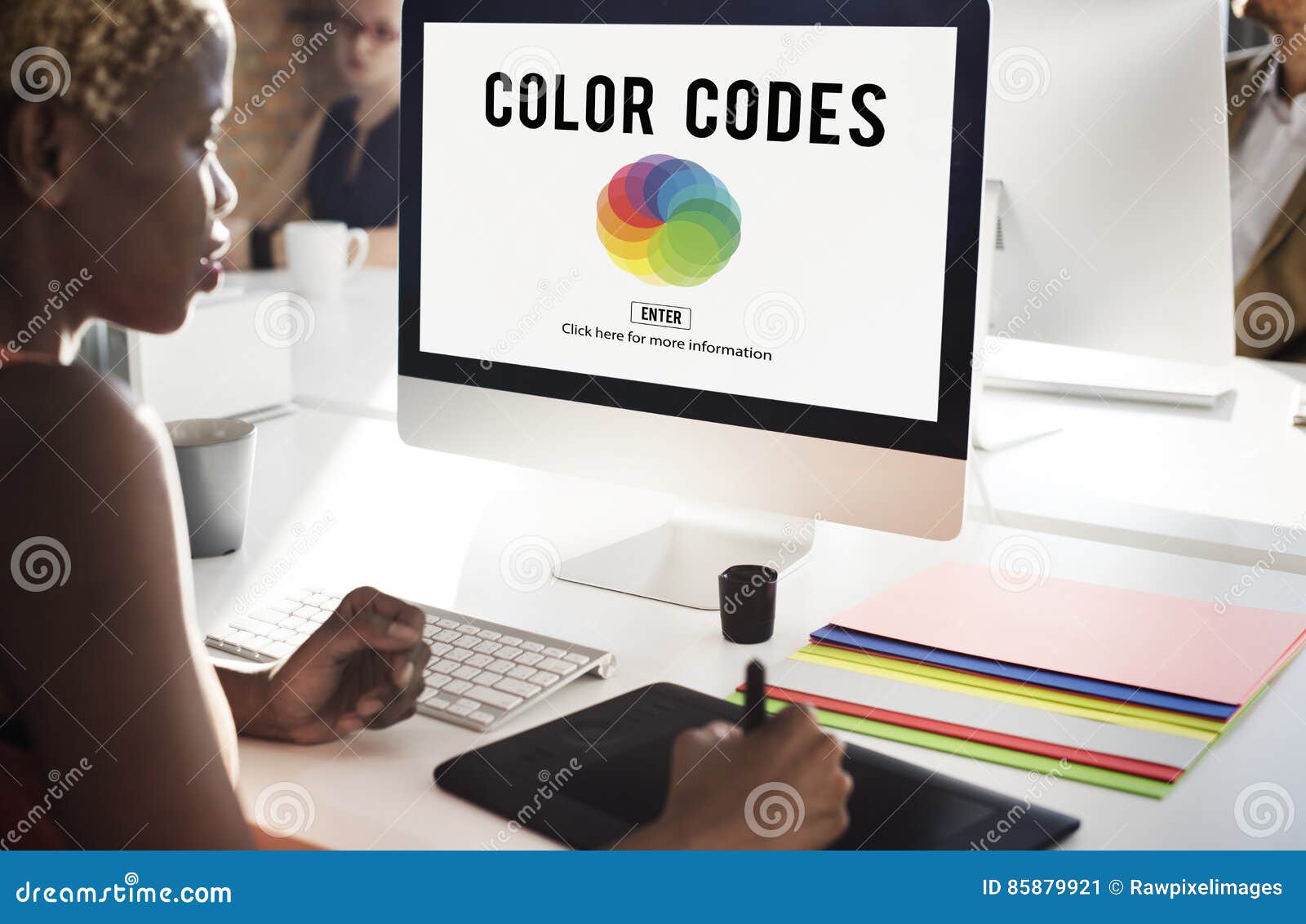 Color Creativity Color Codes Colorscheme Concept Stock Image - Image of ...
