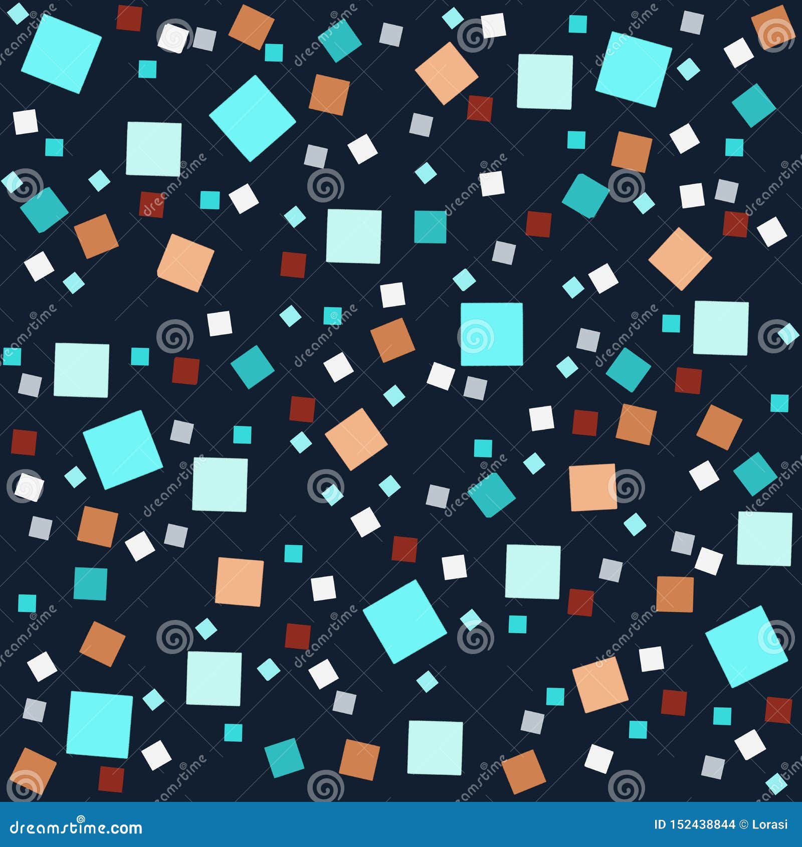 Color cube pattern stock illustration. Illustration of pattern - 152438844