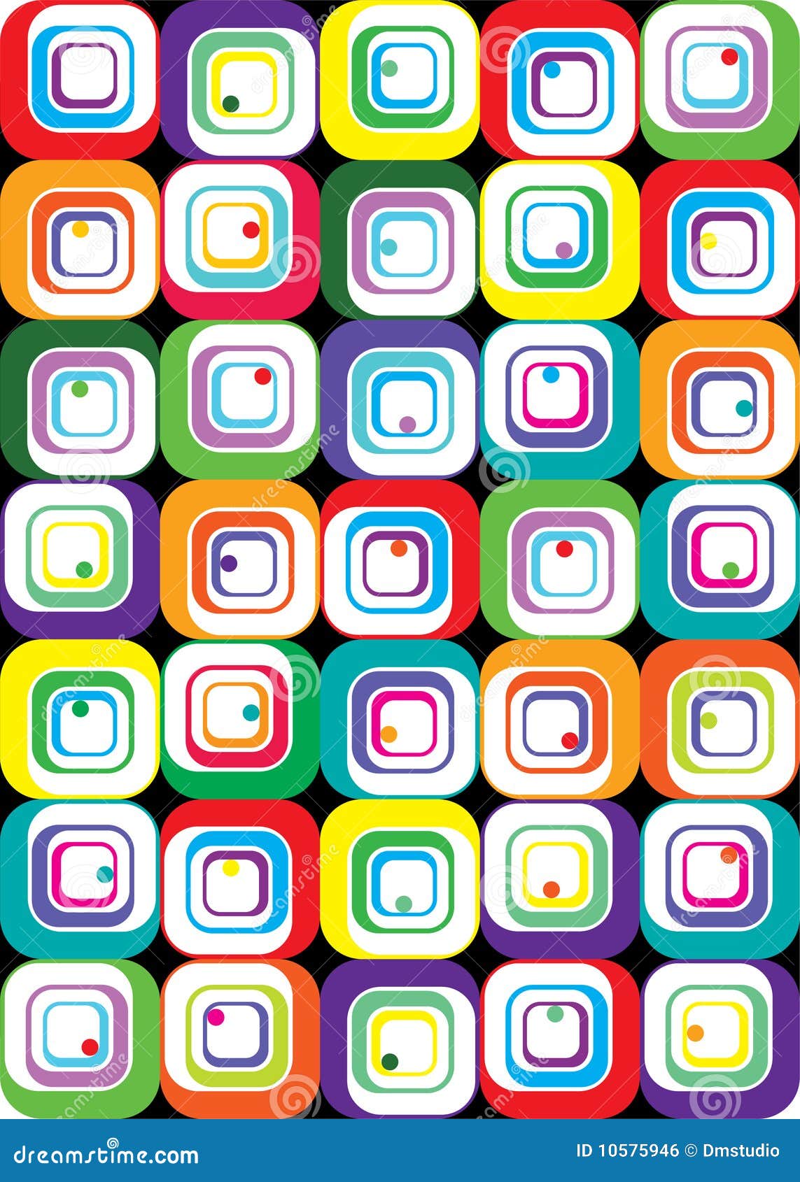 Color cubes stock vector. Illustration of graphic, effect - 10575946