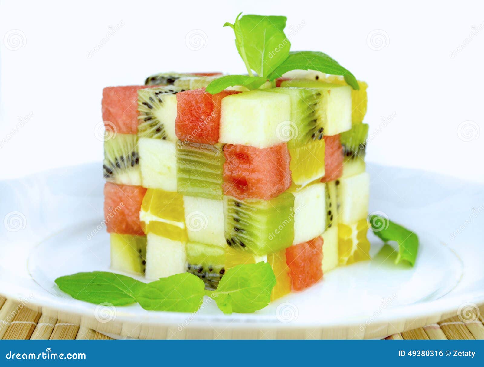 Color cubes of fruits stock photo. Image of citrus, assorted - 49380316