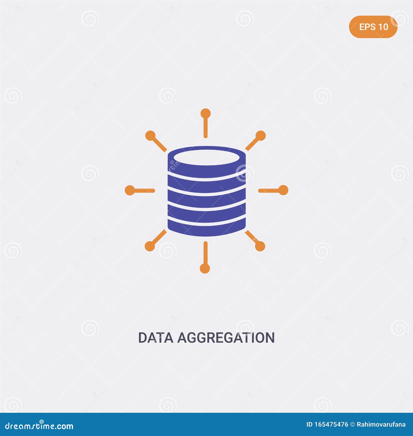 Data Aggregation Isolated Icon. Simple Element Illustration From ... Data Aggregation Isolated Icon. Simple Element Illustration From ...