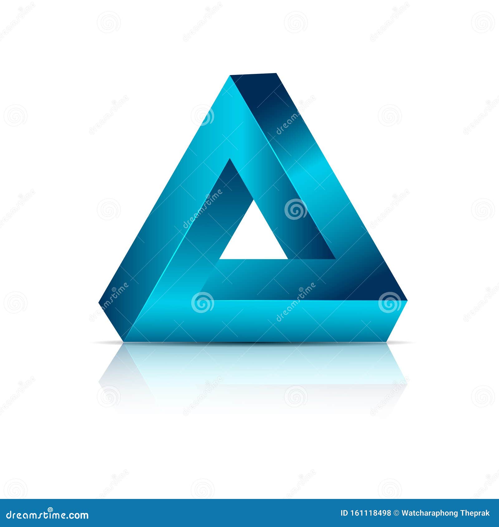 Color De Acero Azul Triangular Ilustración del Vector - Ilustración de ...