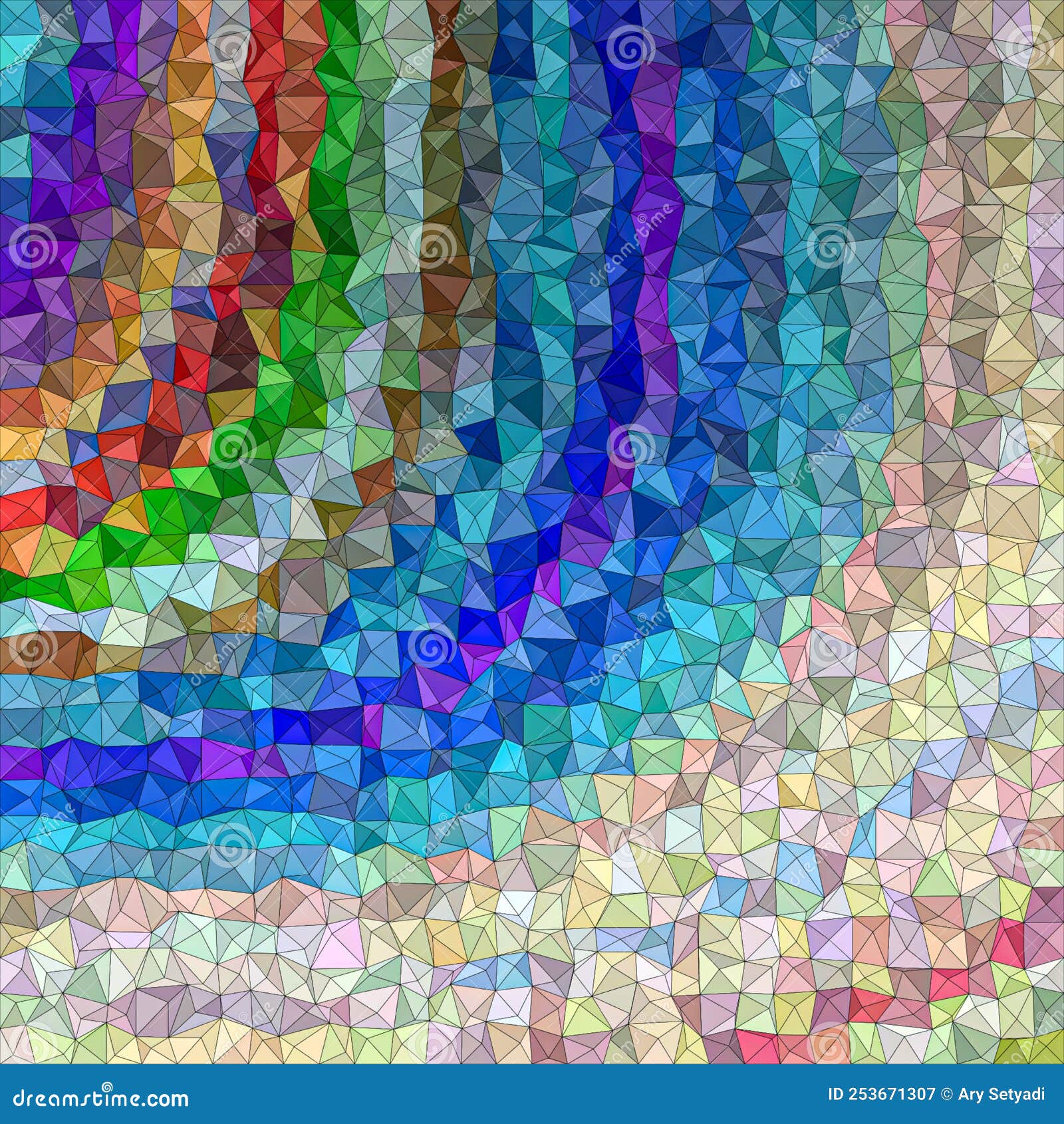 Color De Gradiente Con Forma Triangular Muchos Colores Para Baground ...