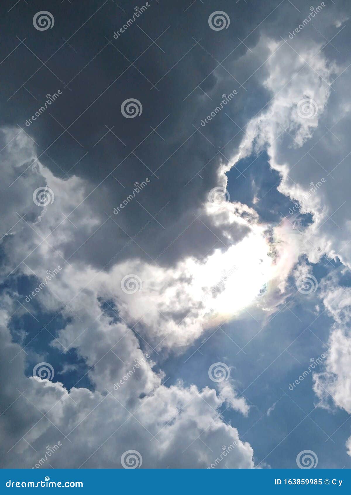 Color de la nube imagen de archivo. Imagen de nubes - 163859985