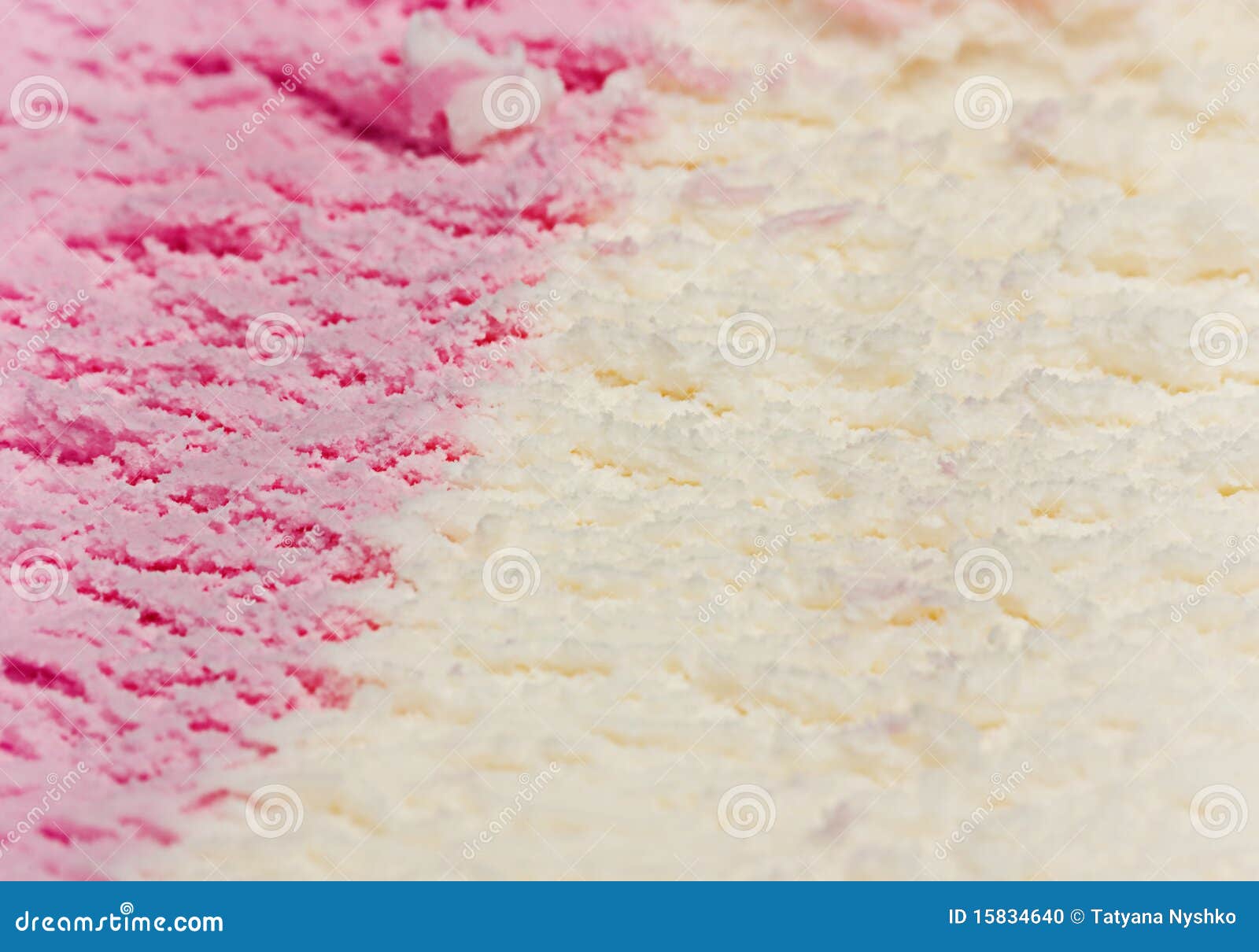 Color De Rosa Blanco Del Helado Foto de archivo - Imagen de primer ...