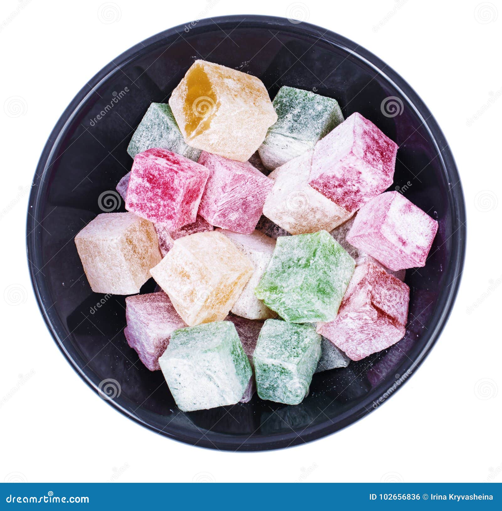 Color Delicioso Dulce Del Lukum Foto de archivo - Imagen de macro ...