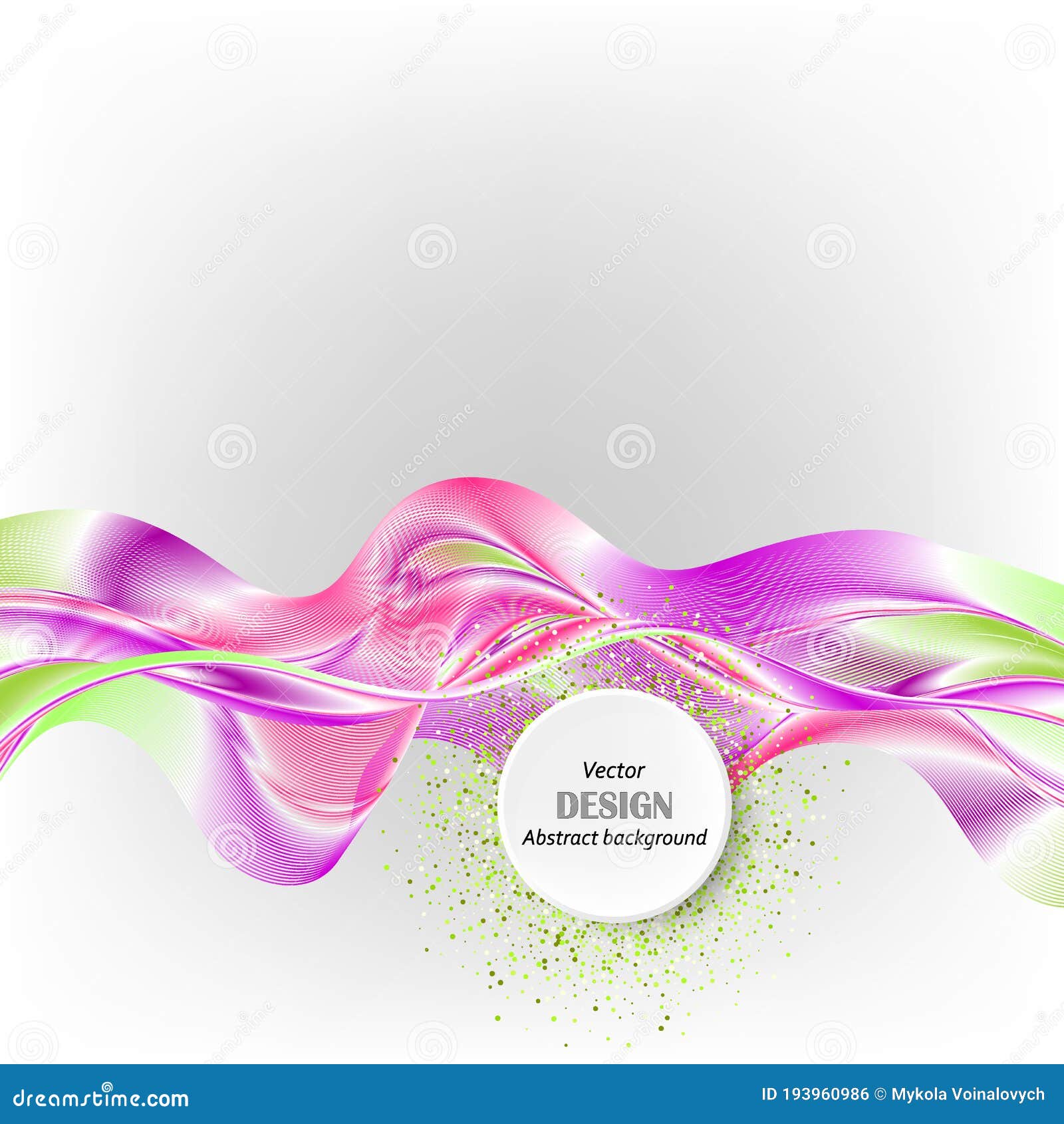 Color Design Background Horizontal Wave Vector Eps10 Stock Vector ...
