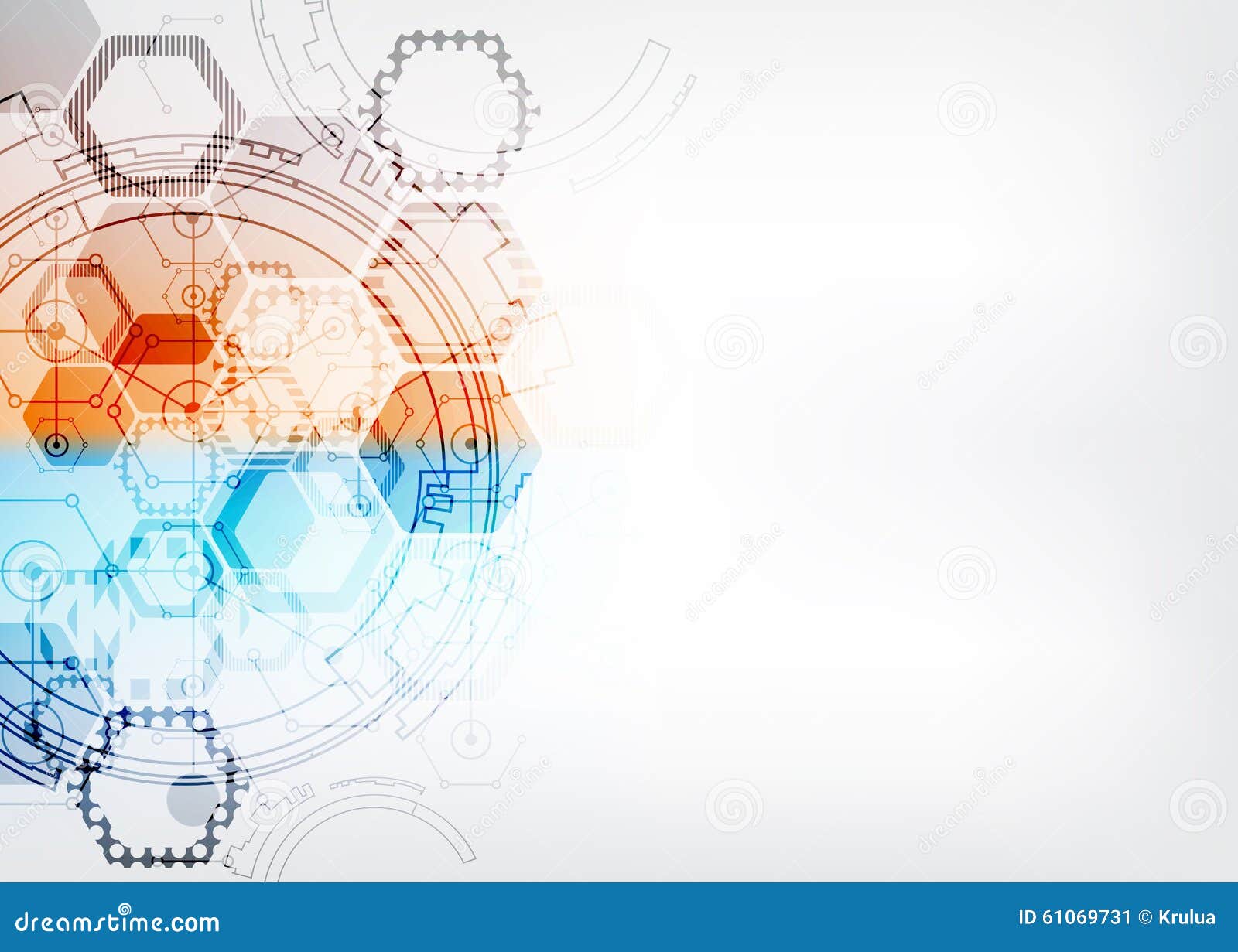Color Design Layout. Abstract Technology Project Stock Vector ...
