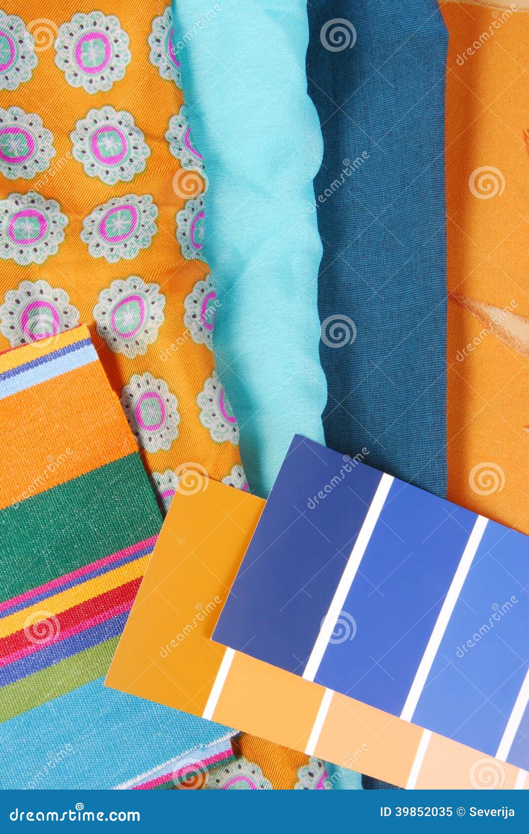Color Design Selection for Interior Stock Image - Image of decoration ...