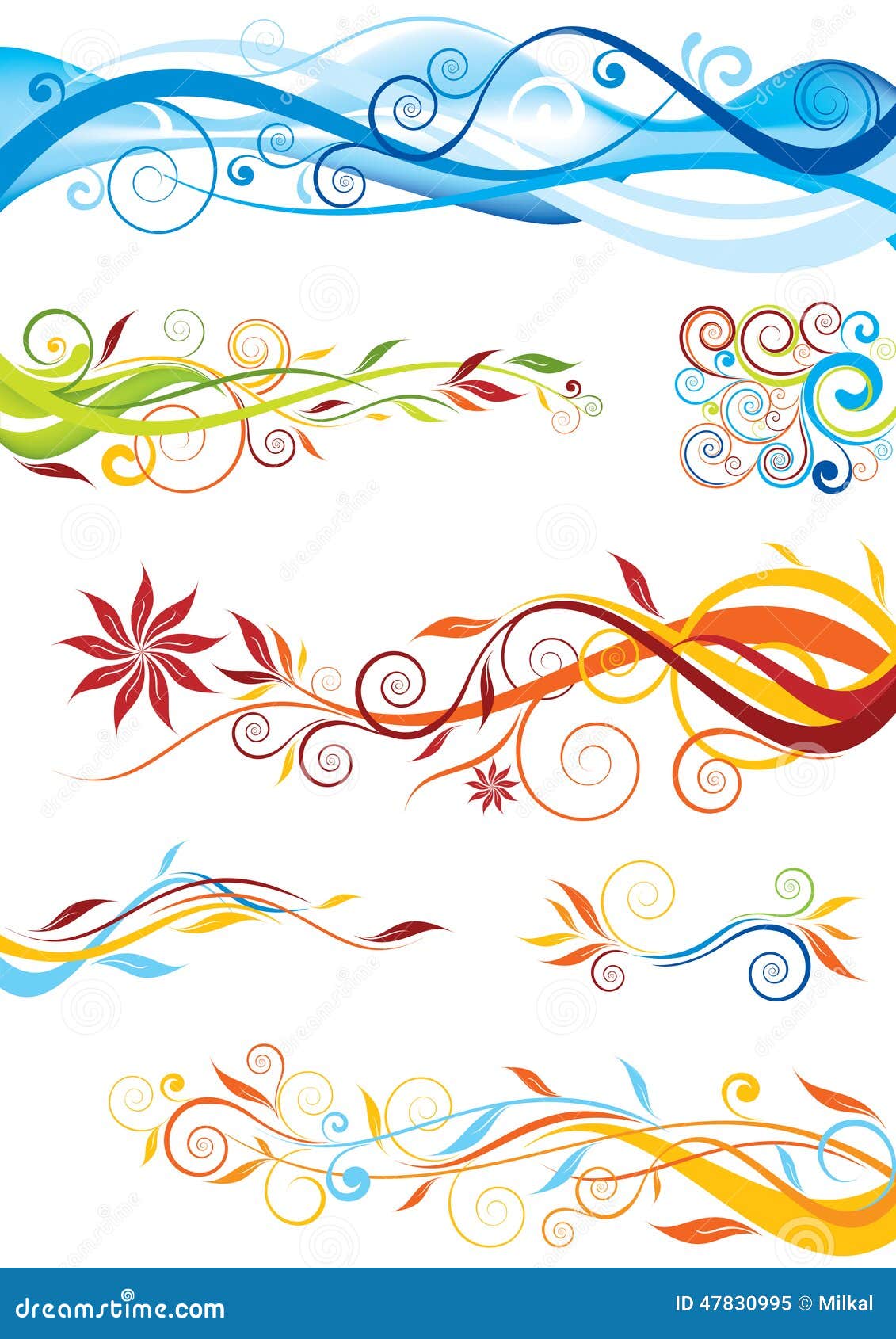 Color design stock vector. Illustration of curve, elements - 47830995