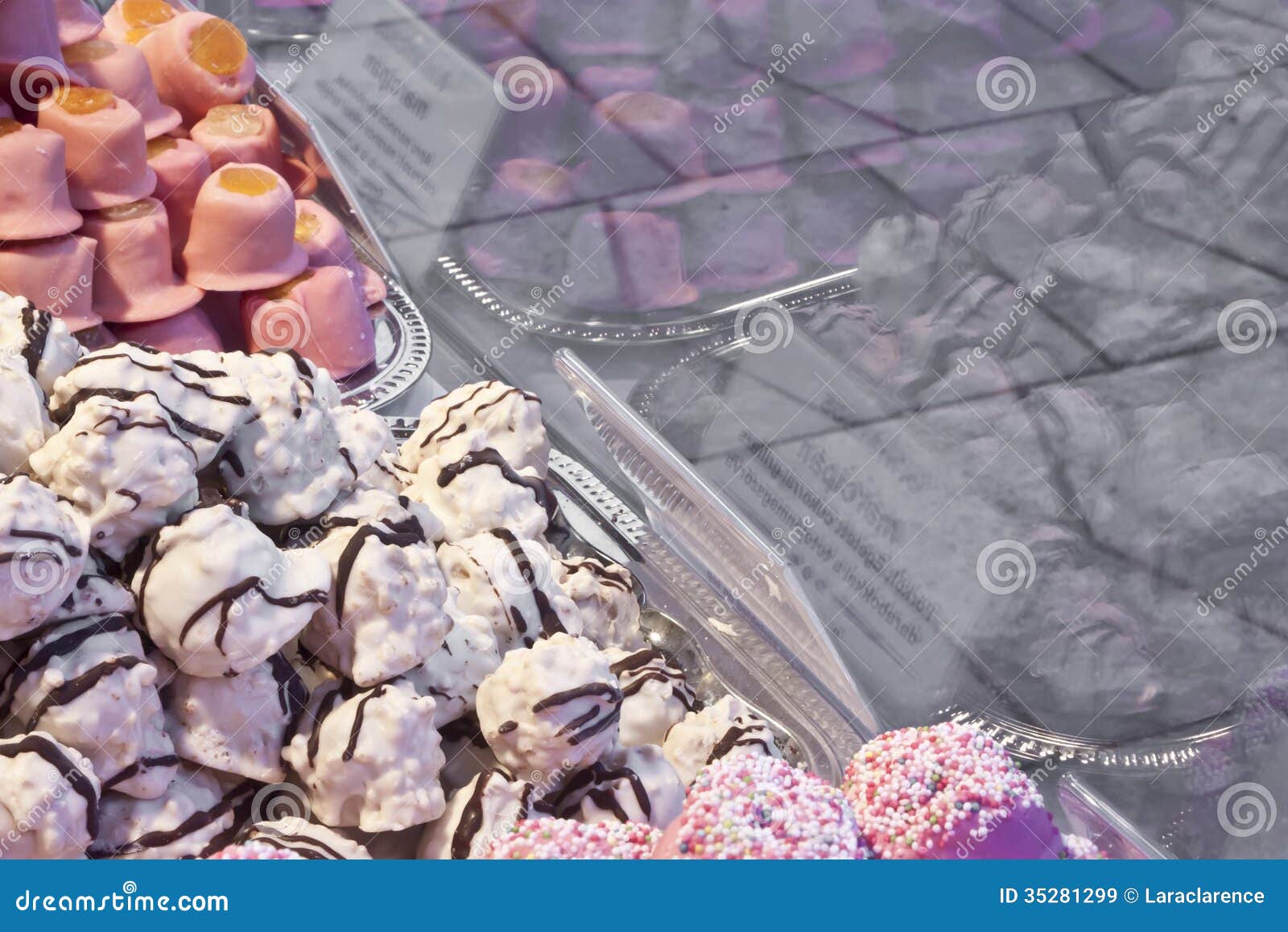Color desserts stock image. Image of junk, bonbon, cake - 35281299