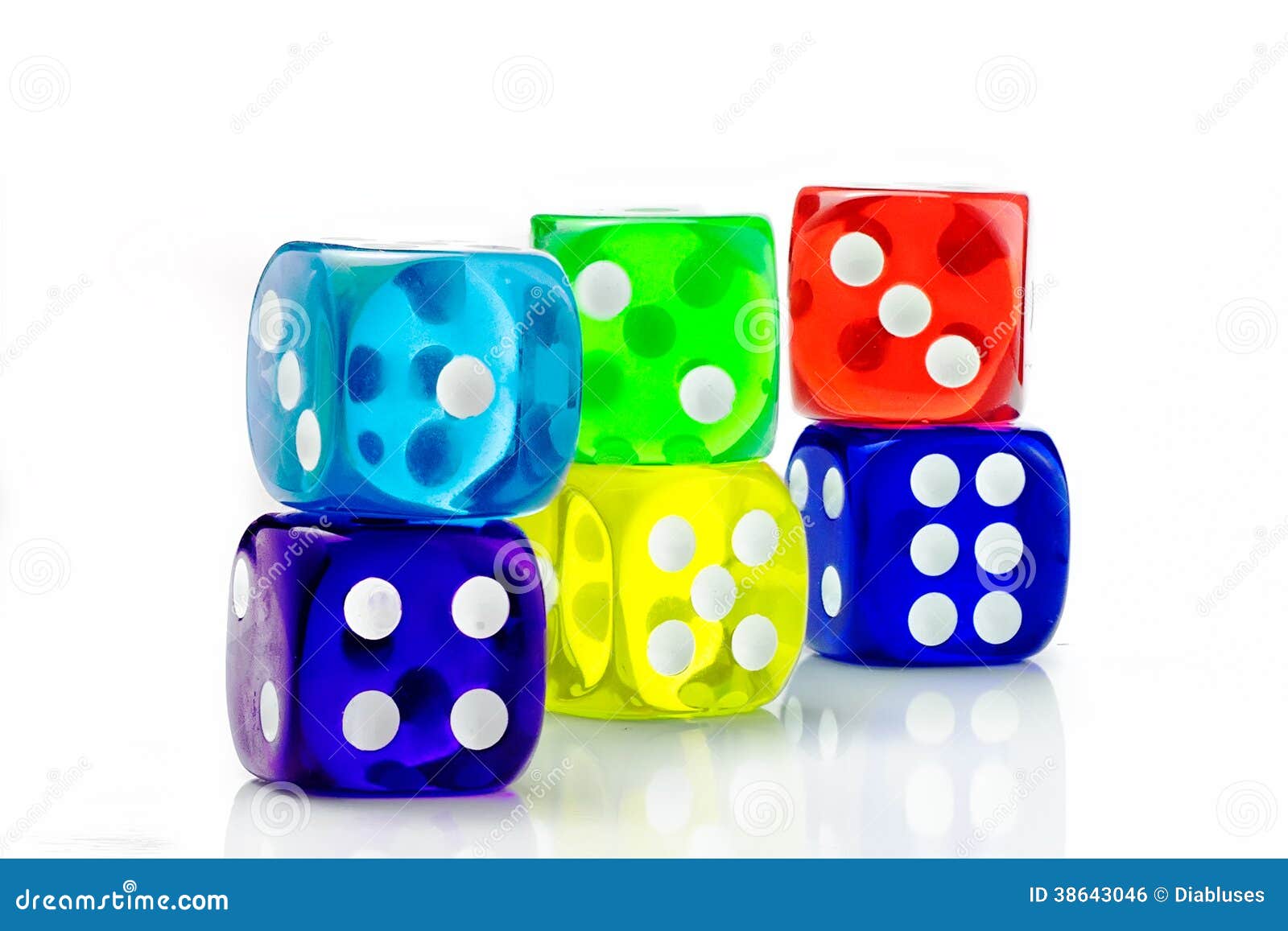 Color dice transparent stock photo. Image of gamble, gambler - 38643046