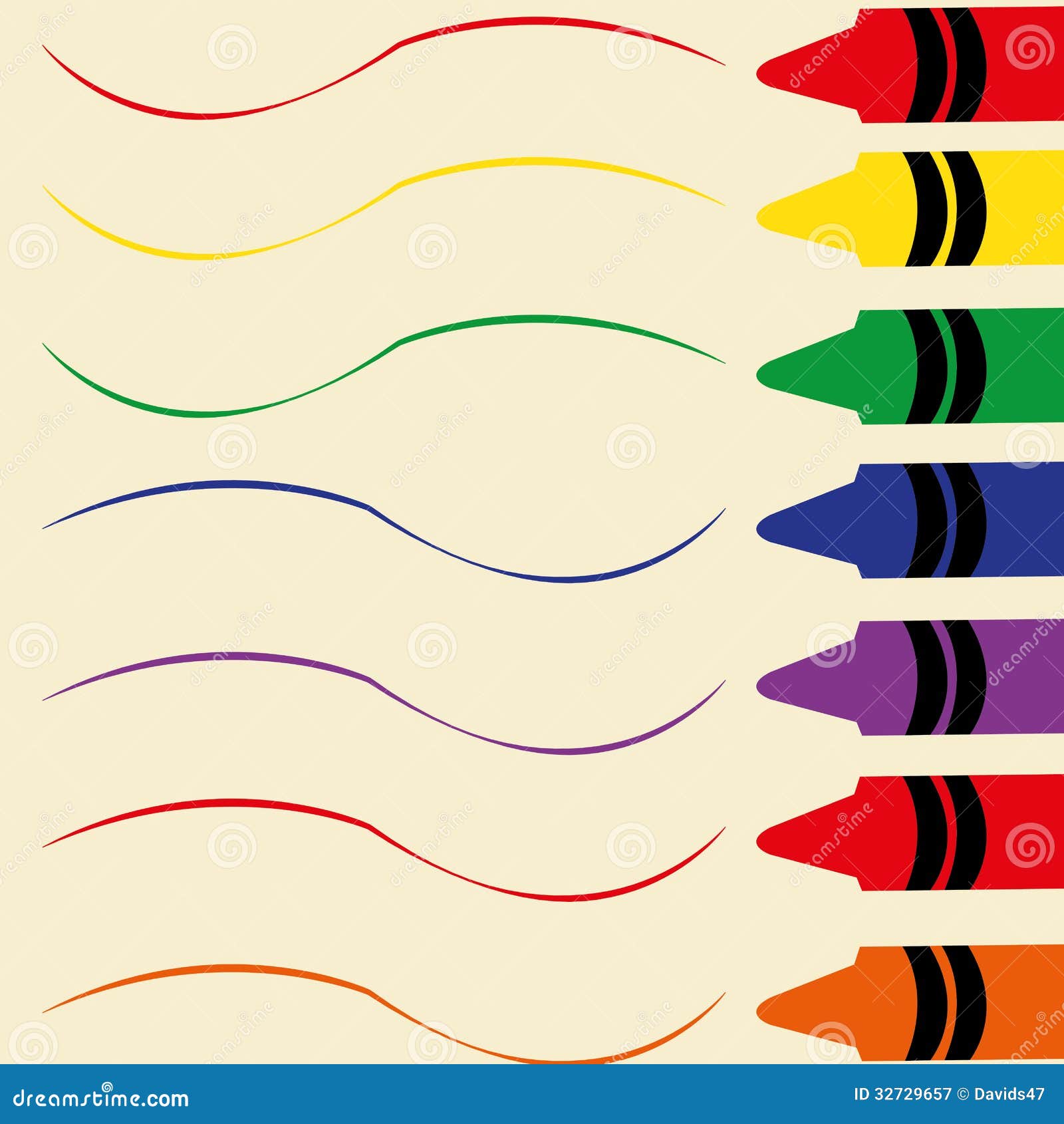 Color stock vector. Illustration of magnifier, multicolored - 32729657