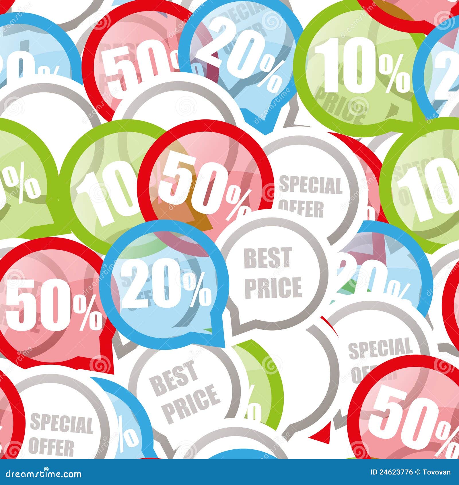 Color Discount labels stock vector. Illustration of blue - 24623776