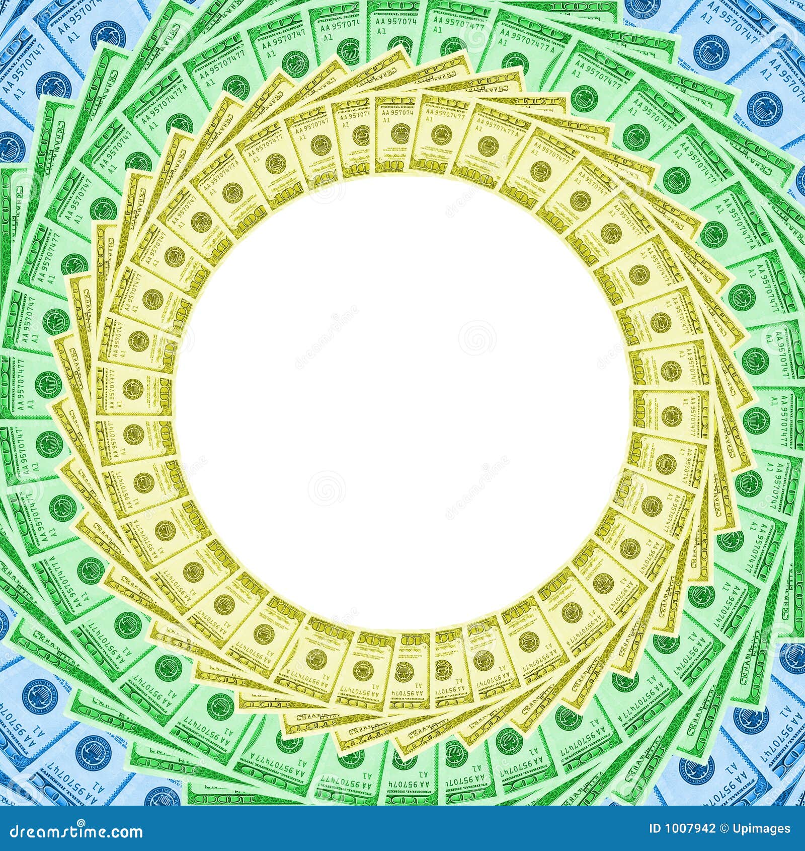 Color Dollars Frame stock photo. Image of game, cash, accumulate - 1007942