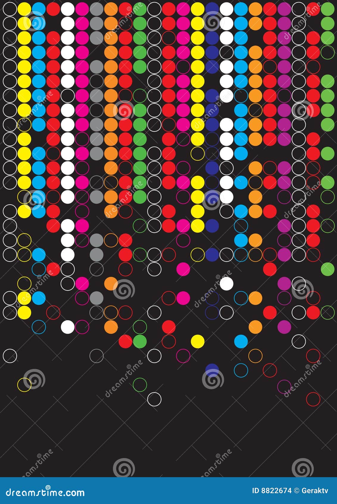 Color dot background stock vector. Illustration of backdrop - 8822674