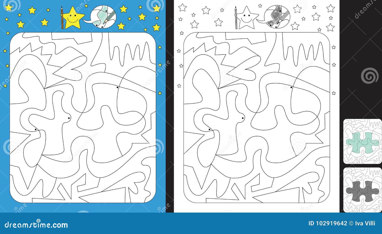 Color by dot worksheet stock vector. Illustration of puzzle - 102919642