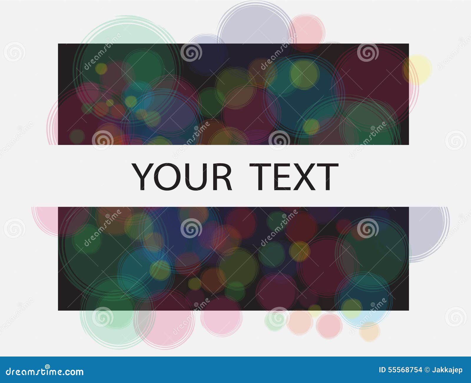 Color Dots Frame Background Graphic Stock Illustration - Illustration ...