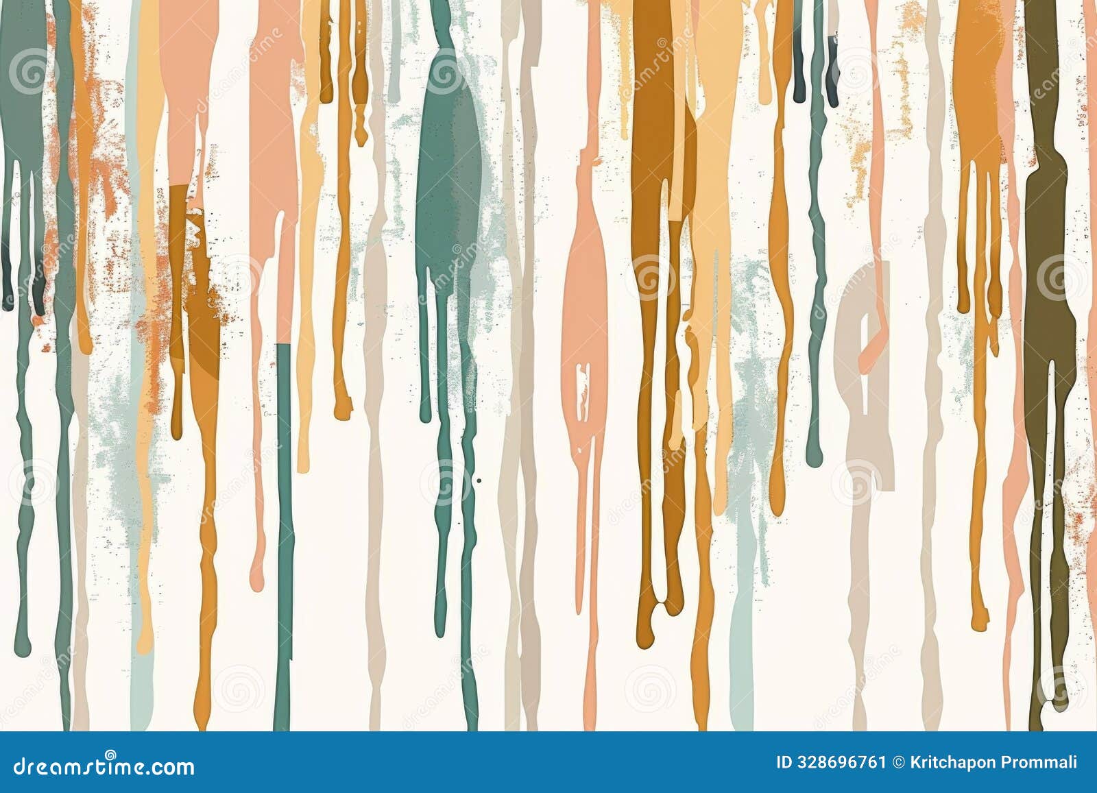 Color Drip Simple Seamless Pattern Stock Illustration - Illustration of ...