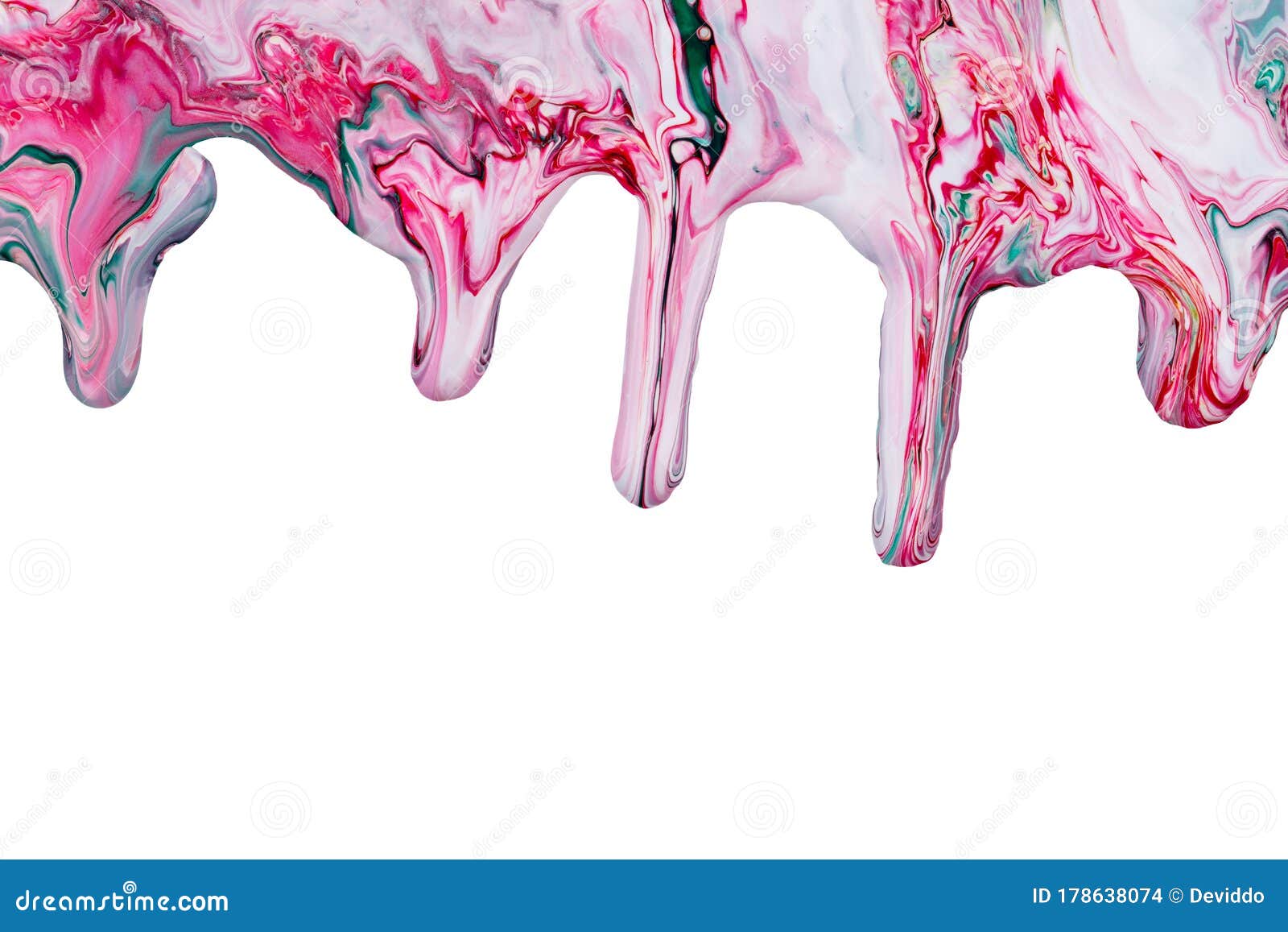 Color dripping paint stock illustration. Illustration of pattern ...