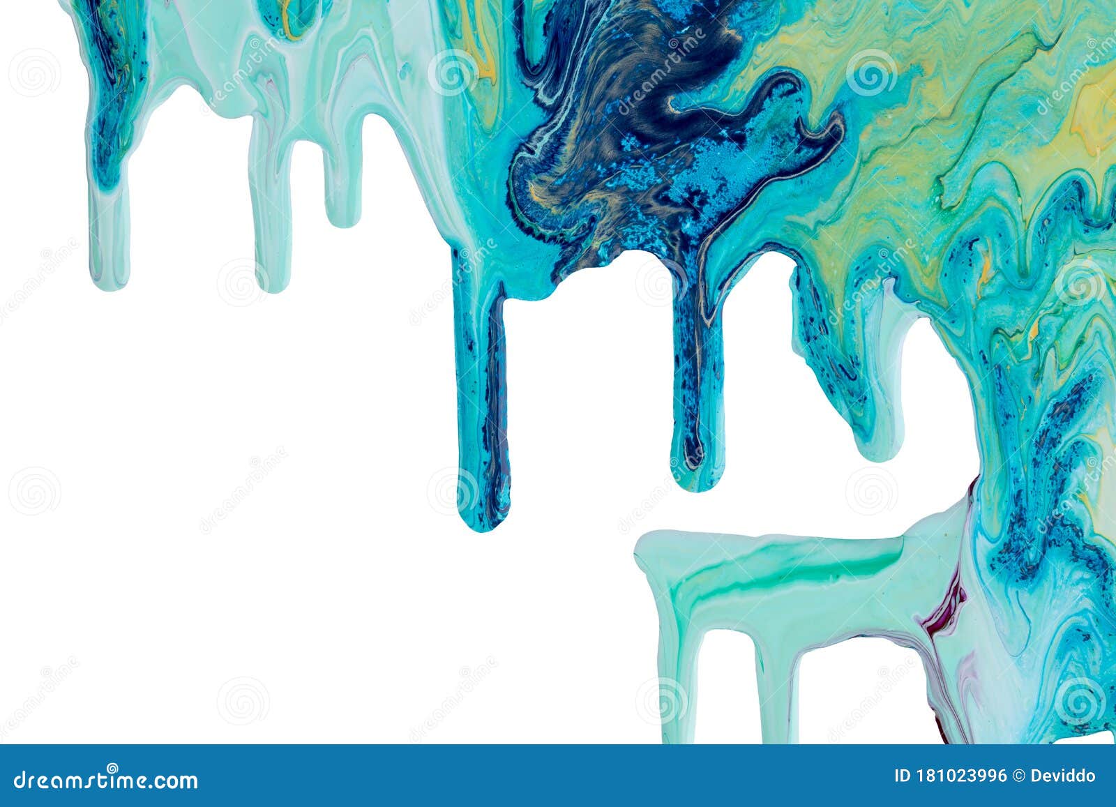 Color dripping paint stock photo. Image of drip, acrylic - 181023996