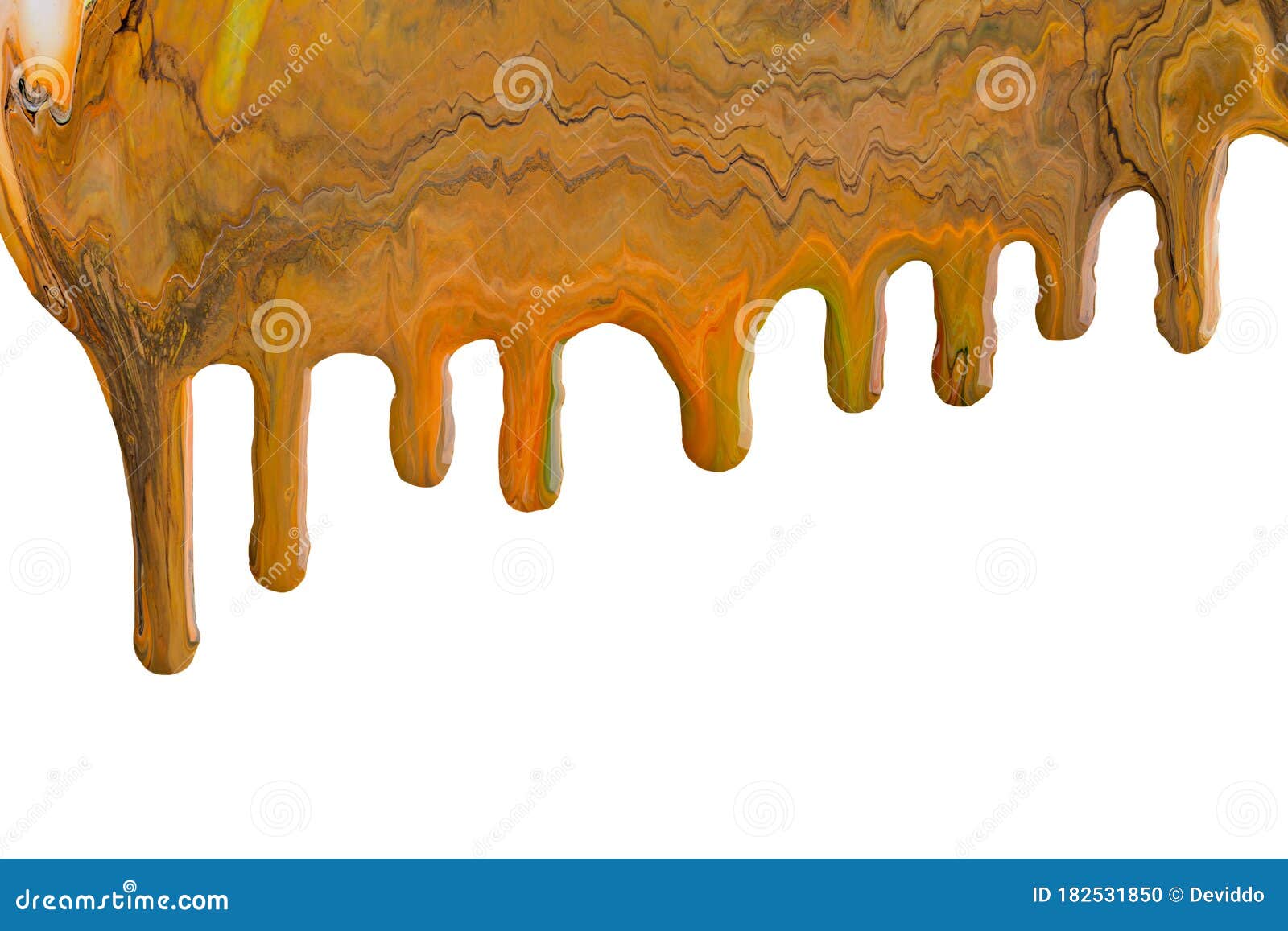 Color dripping paint stock photo. Image of artistic - 182531850