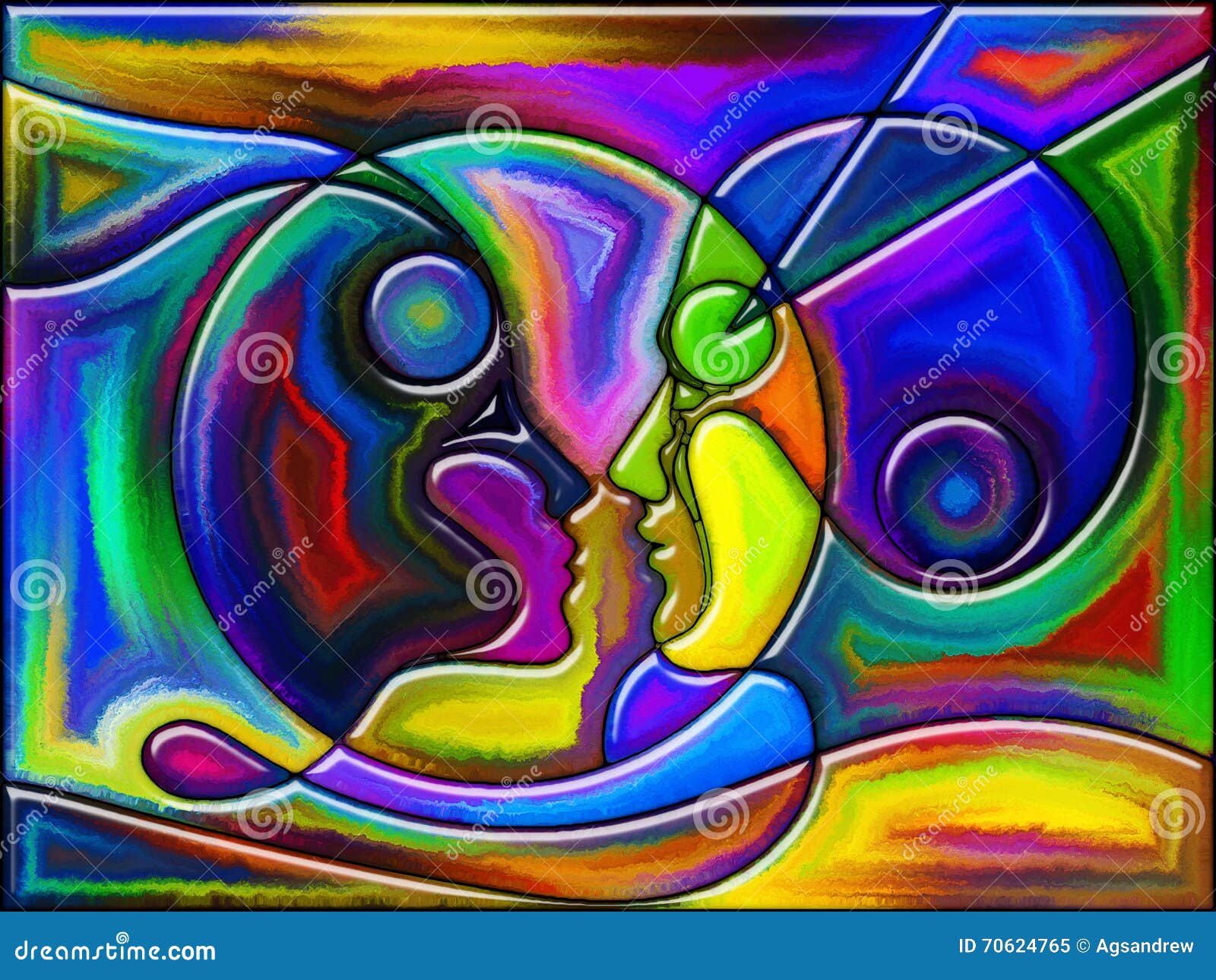 Color Ego stock illustration. Illustration of energy - 70624765