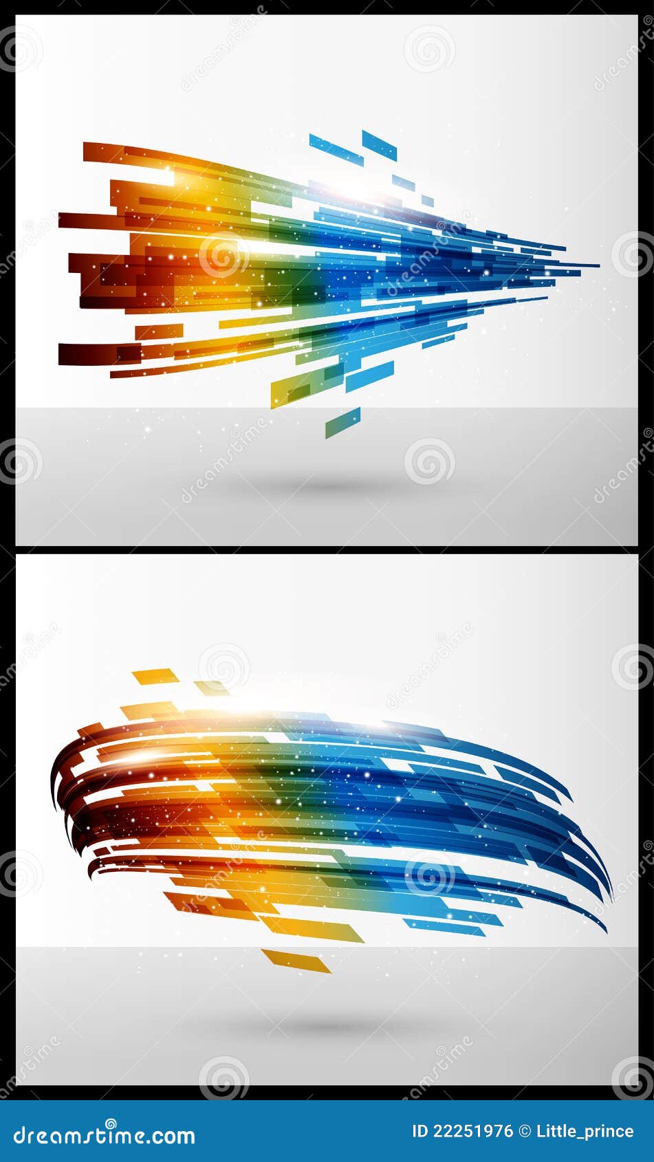 Color Elements for Abstract Background Stock Vector - Illustration of ...