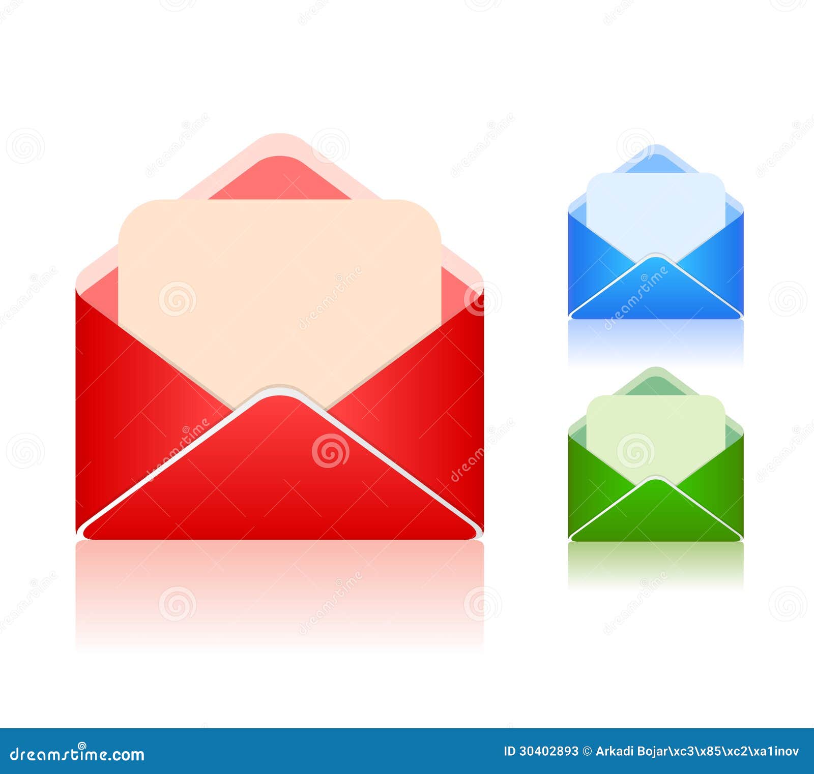 Color Envelopes Stock Illustrations – 1,851 Color Envelopes Stock ...