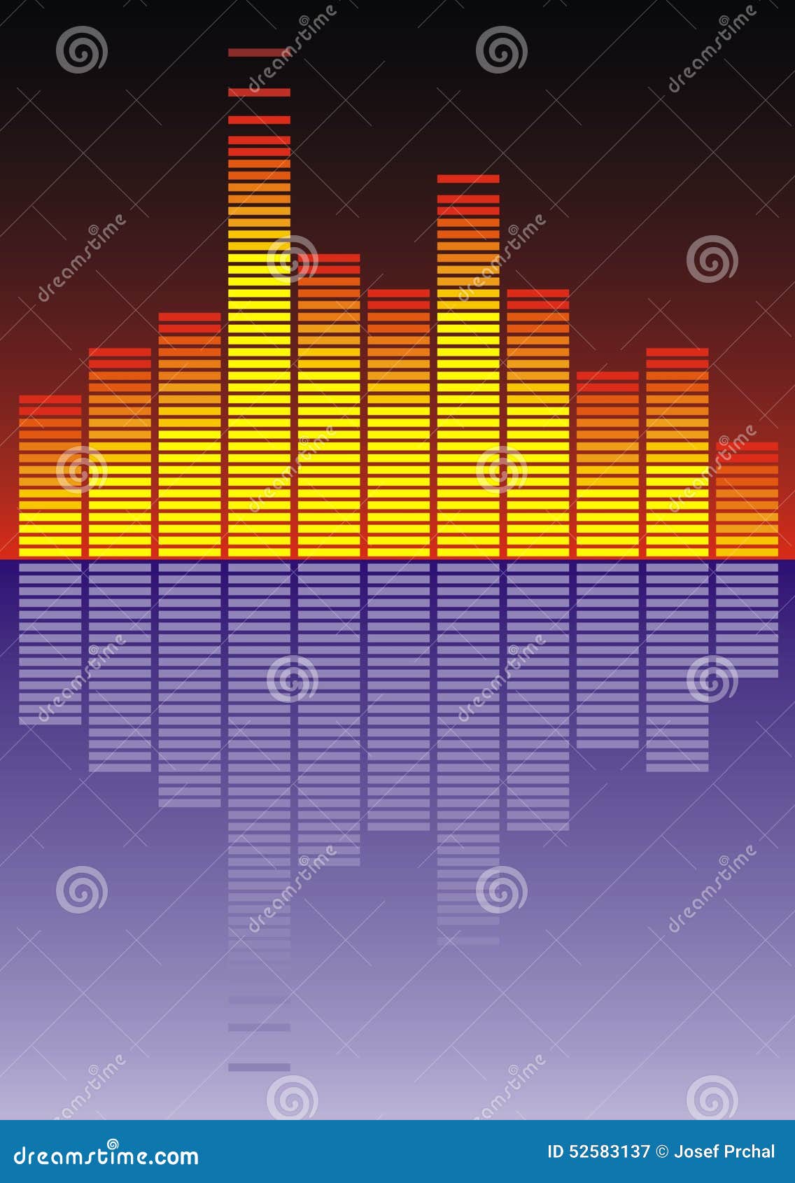 Color Equalizer As Music Background Stock Vector - Illustration of ...