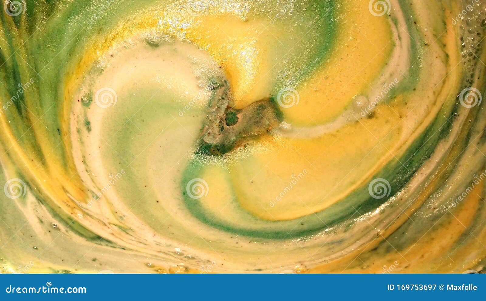 Color Experiments with Foam and Soap Bubbles Stock Image - Image of ...