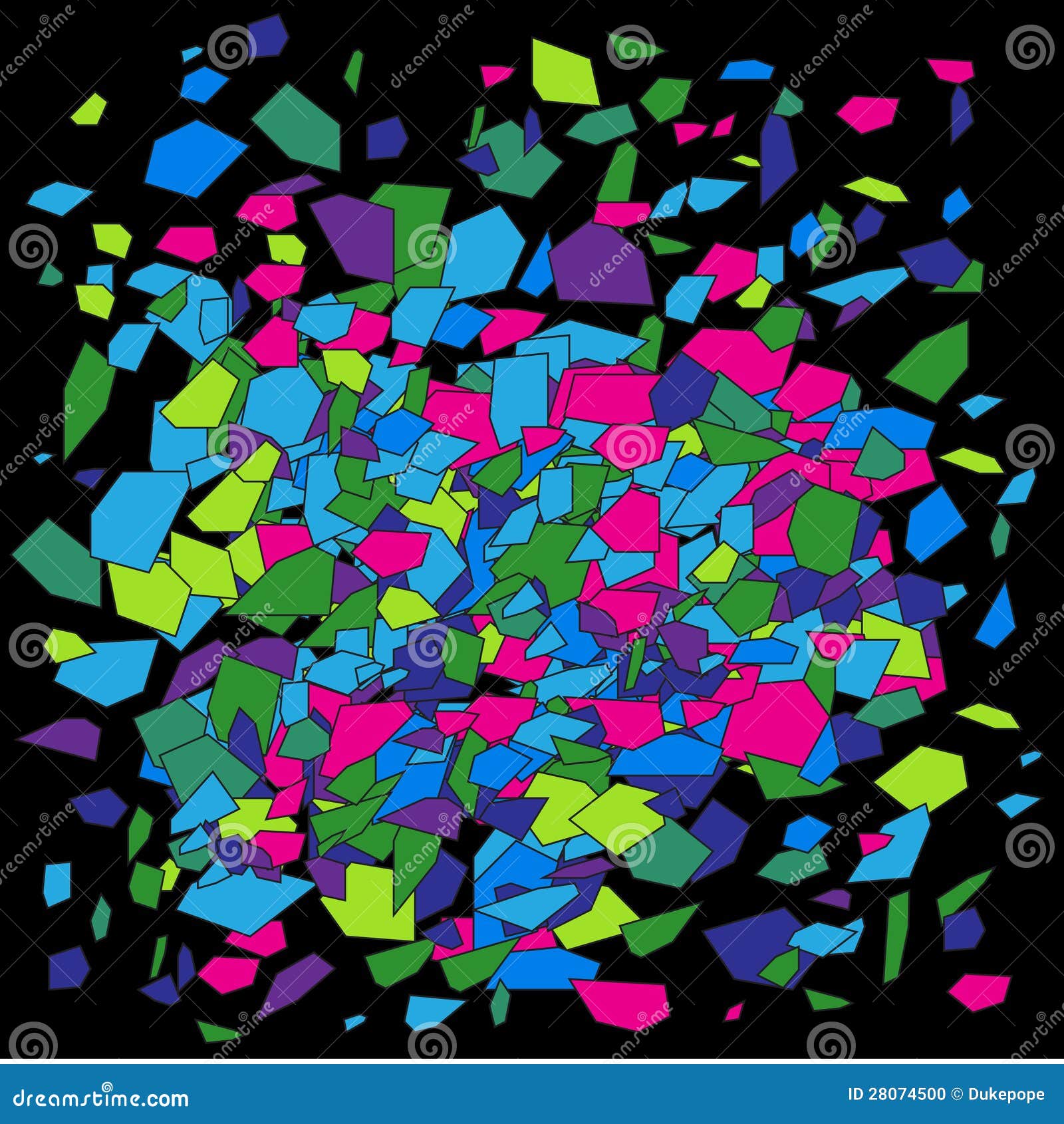 Color Explosion stock vector. Illustration of poster - 28074500