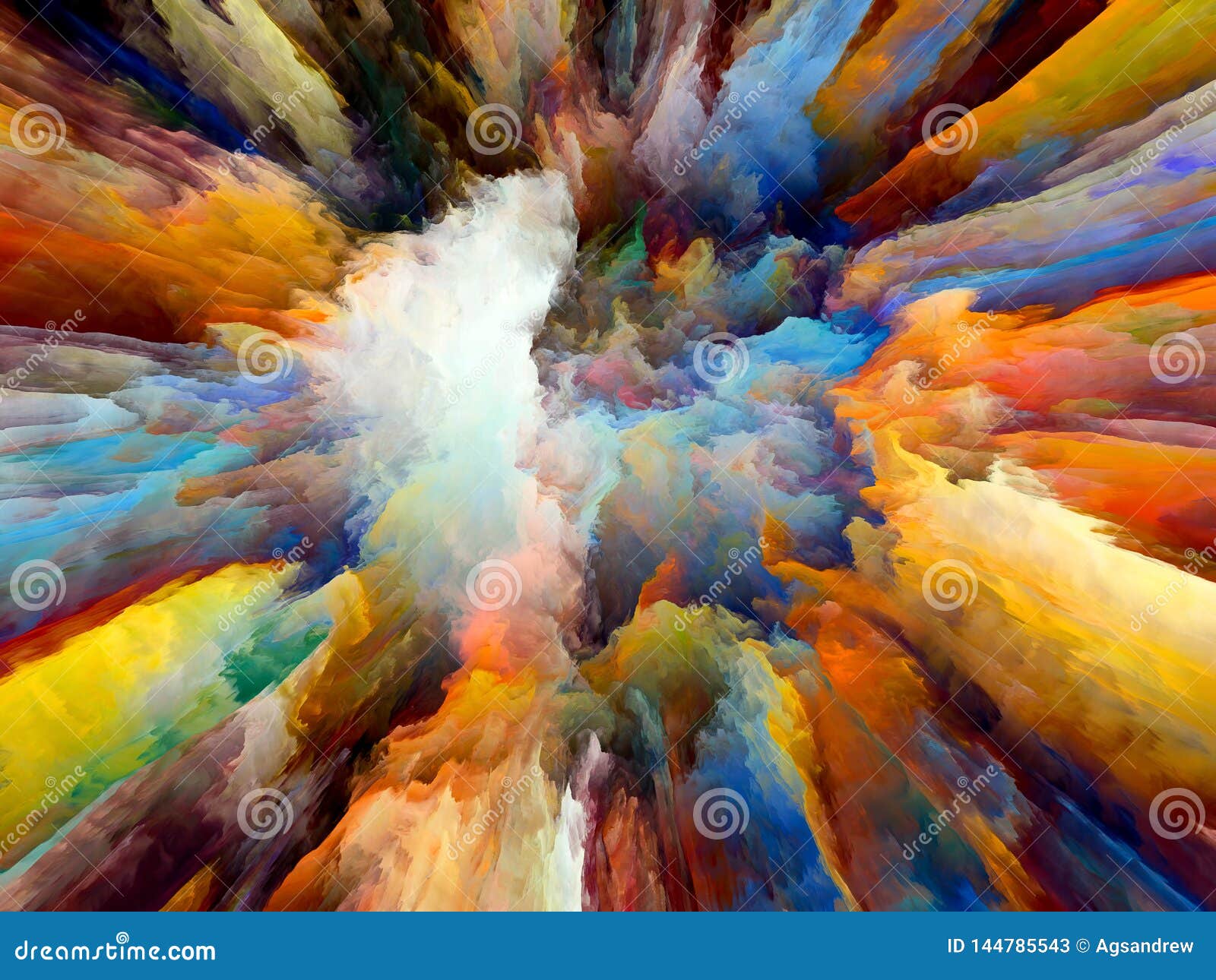 Color Explosion stock illustration. Illustration of abstract - 144785543