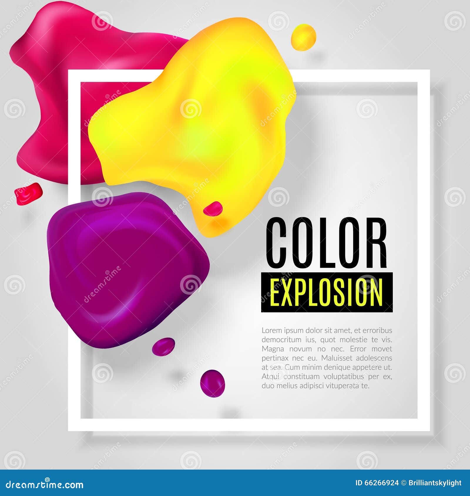Color explosion stock vector. Illustration of book, connect - 66266924