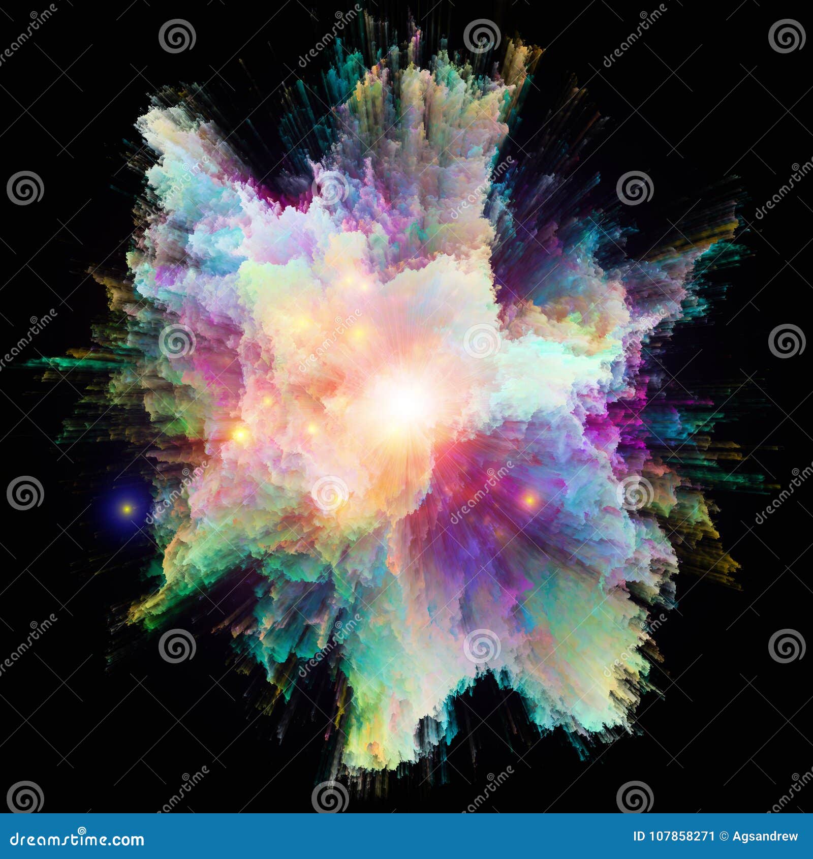 Speed of Colors stock illustration. Illustration of multicolored ...