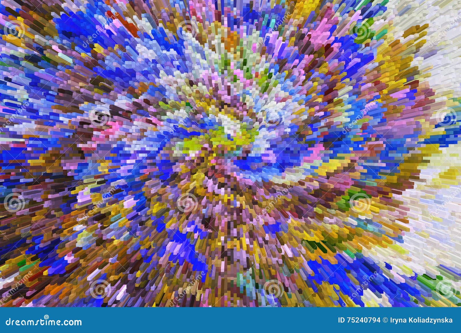 Color Extrusion Floral Background, Bright Colorful Abstract, Ext Stock ...