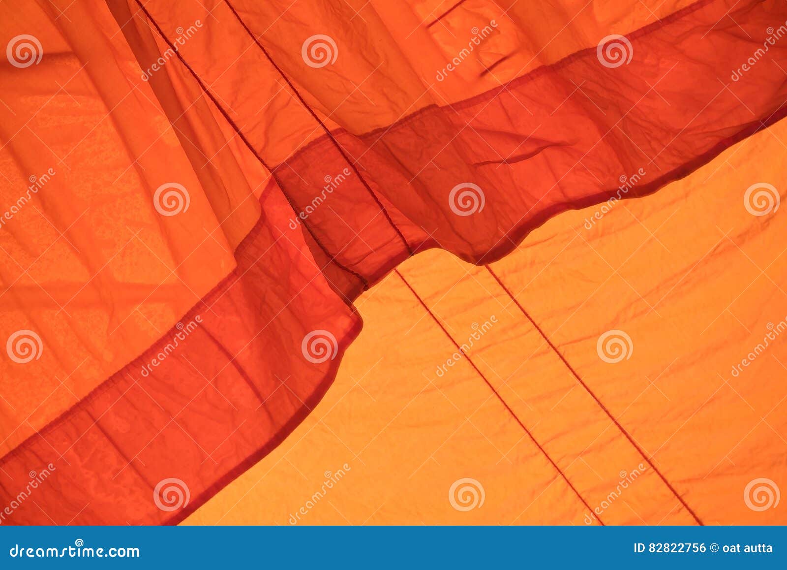 Color Fabric Orange Texture Used As Background. Stock Photo - Image of ...