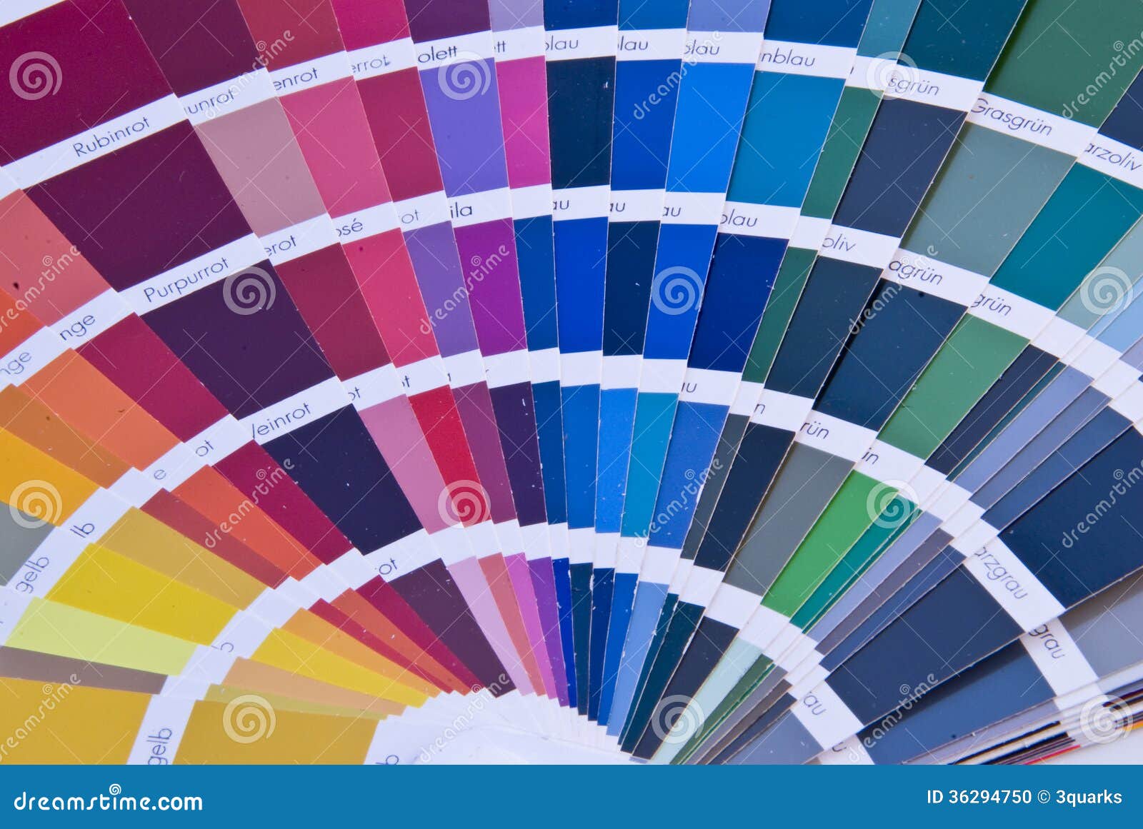 Color Fan stock photo. Image of blue, colors, greens - 36294750